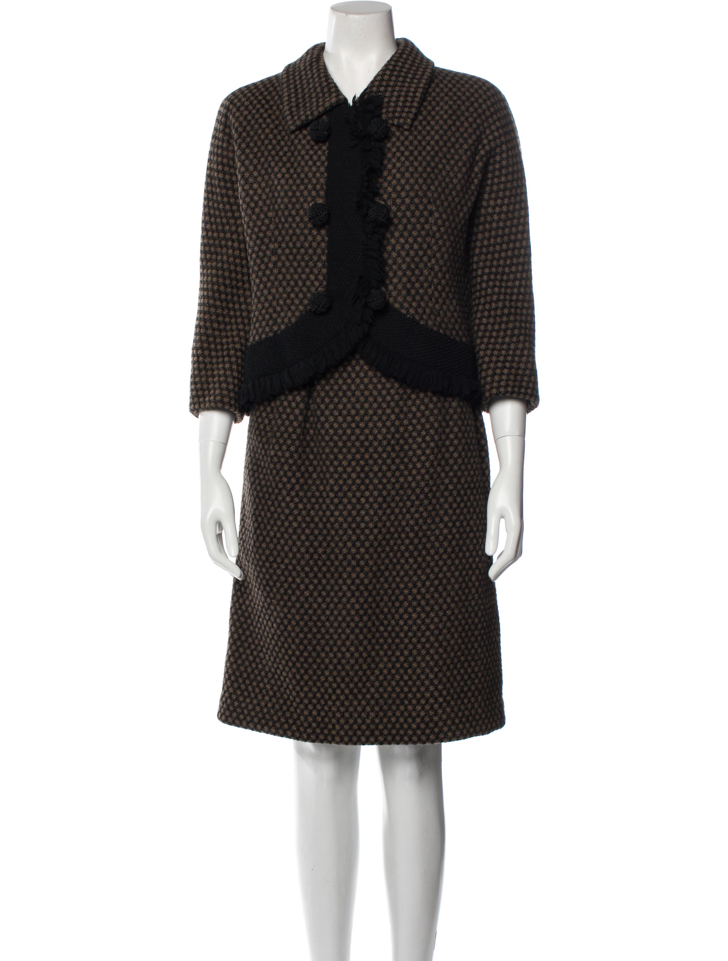 Givenchy Vintage Late 1970's - Early 1980's Skirt Suit - Neutrals Suits ...