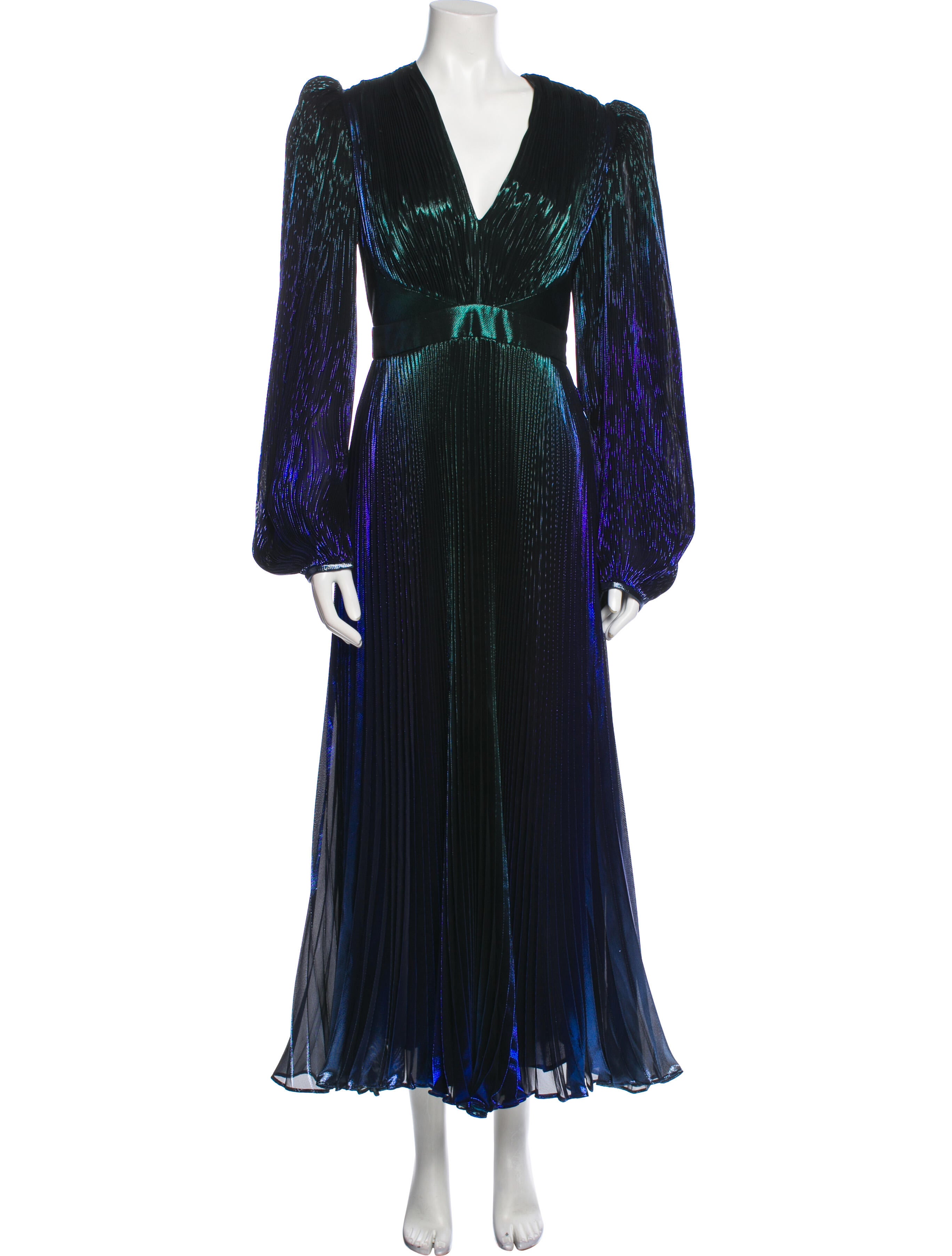 Givenchy Silk Long Dress - Blue Dresses, Clothing - GIV180105 | The ...