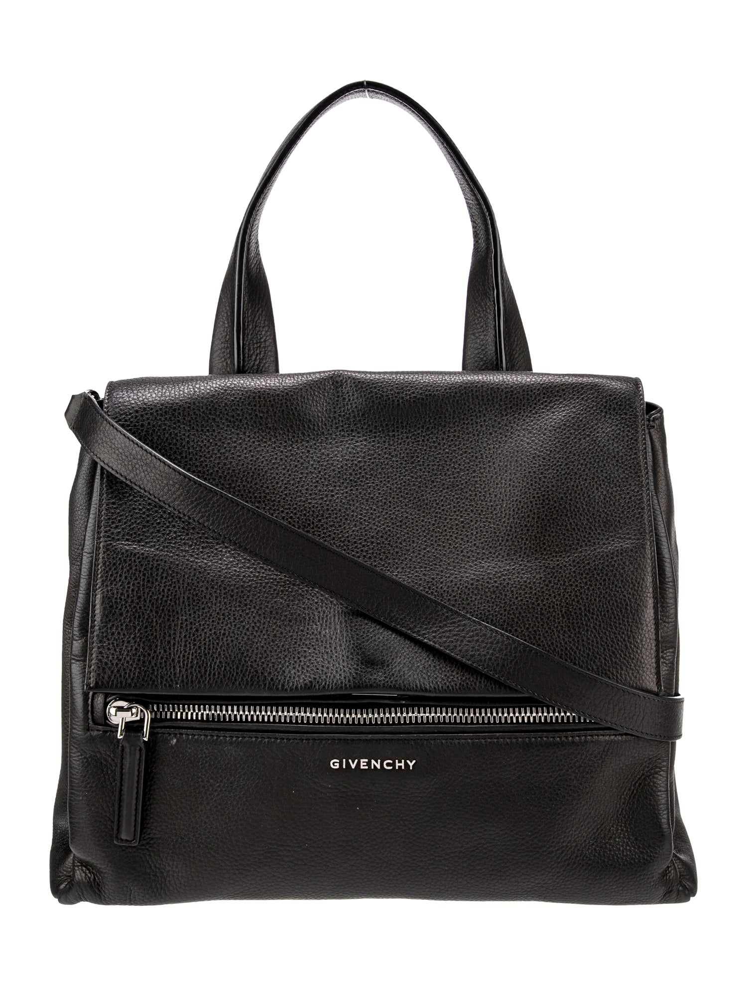 Givenchy Leather Shoulder Bag - Black Shoulder Bags, Handbags ...