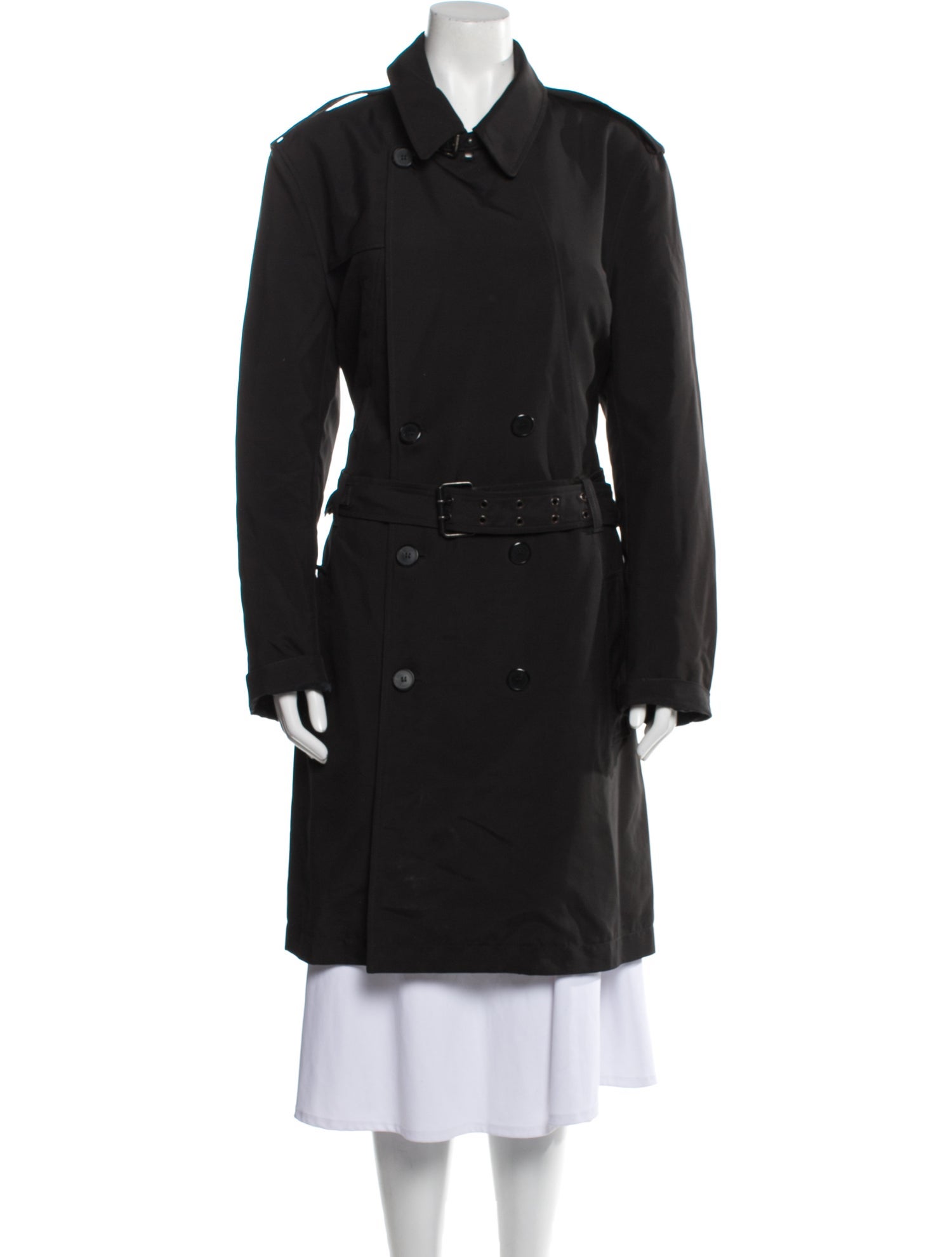 Givenchy Trench Coat - Black Coats, Clothing - GIV192287 | The RealReal