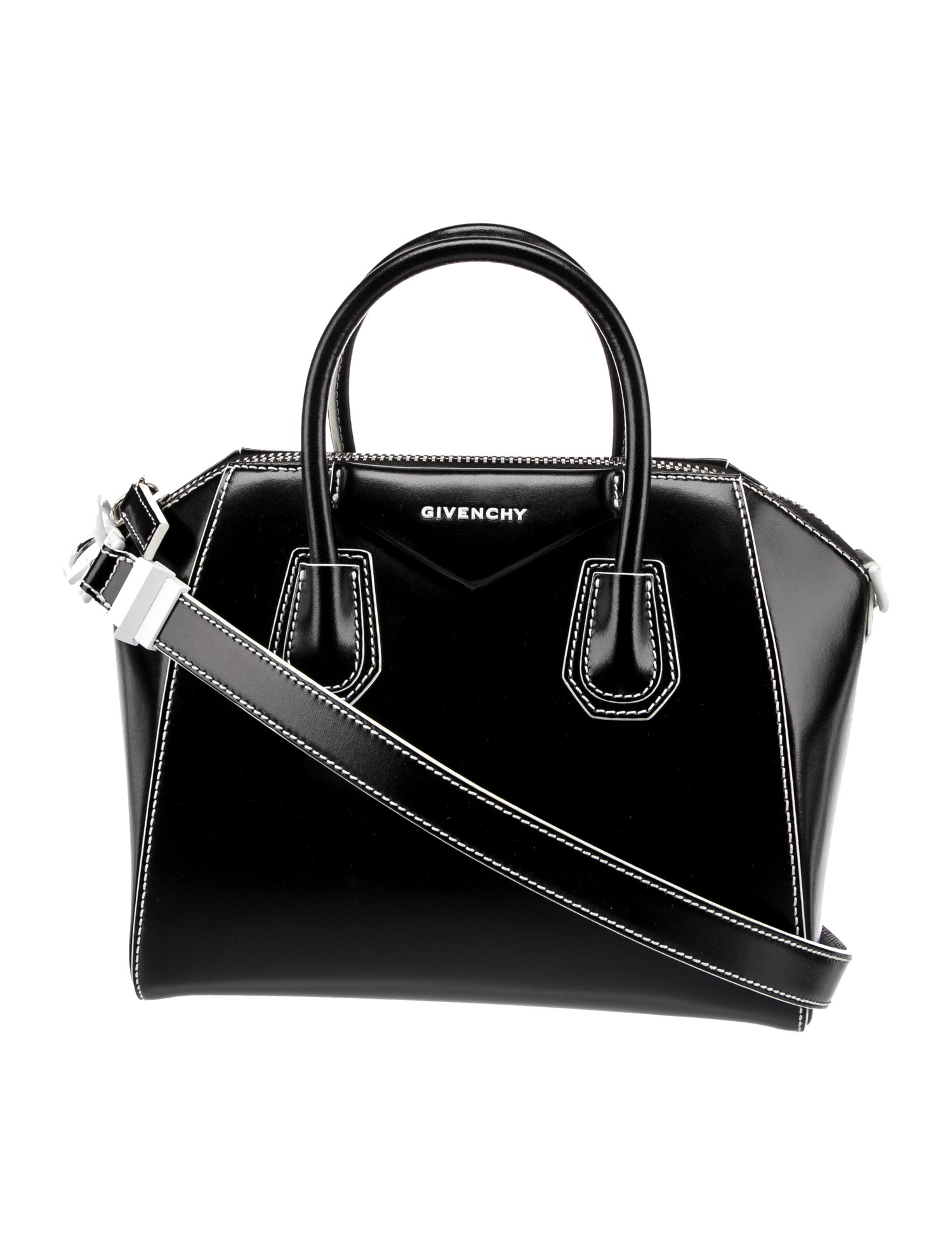 Givenchy Leather Handle Bag - Black Handle Bags, Handbags - GIV193230 ...