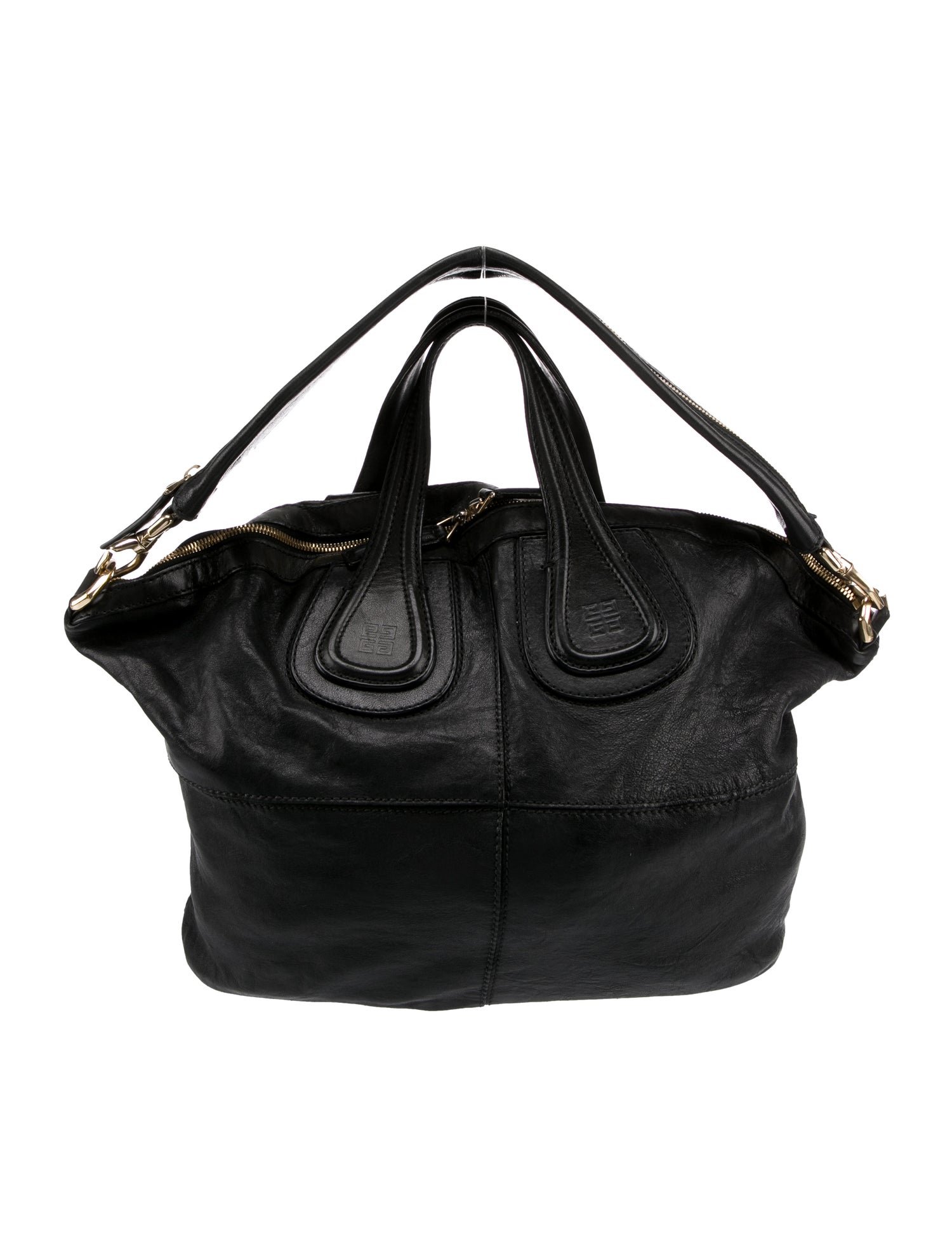 Givenchy Leather Handle Bag - Black Handle Bags, Handbags - GIV194196 ...
