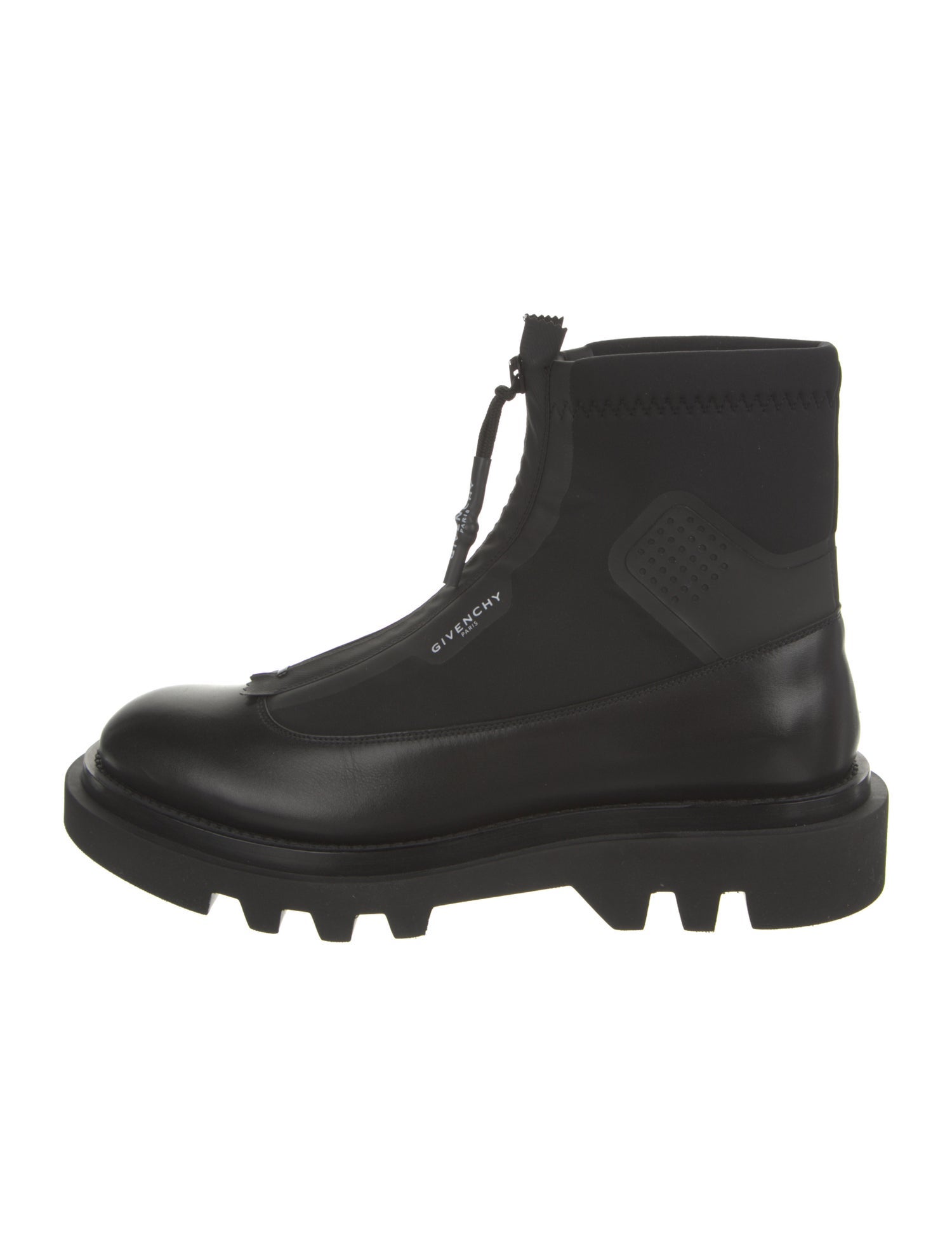 Givenchy Leather Combat Boots w/ Tags - Black Boots, Shoes - GIV197078 ...