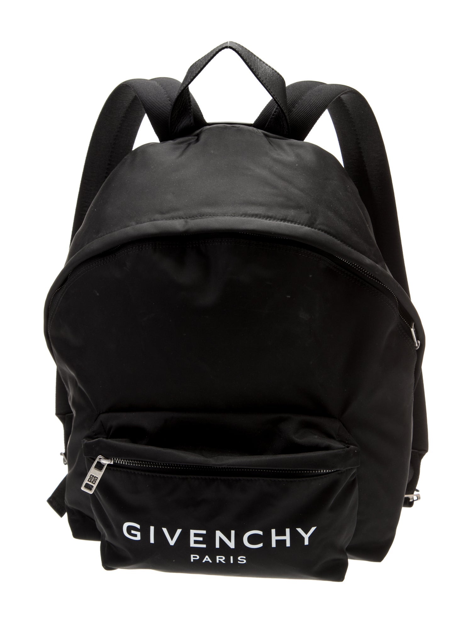 Givenchy Nylon Logo Backpack - Black Backpacks, Handbags - GIV199838 ...