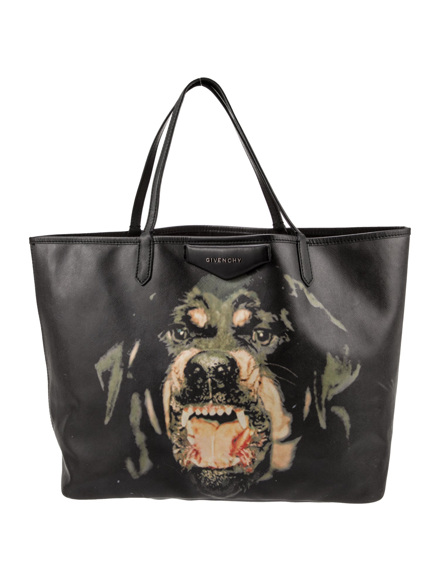 Givenchy Printed Coated Canvas Tote Bag - Black Totes, Handbags ...