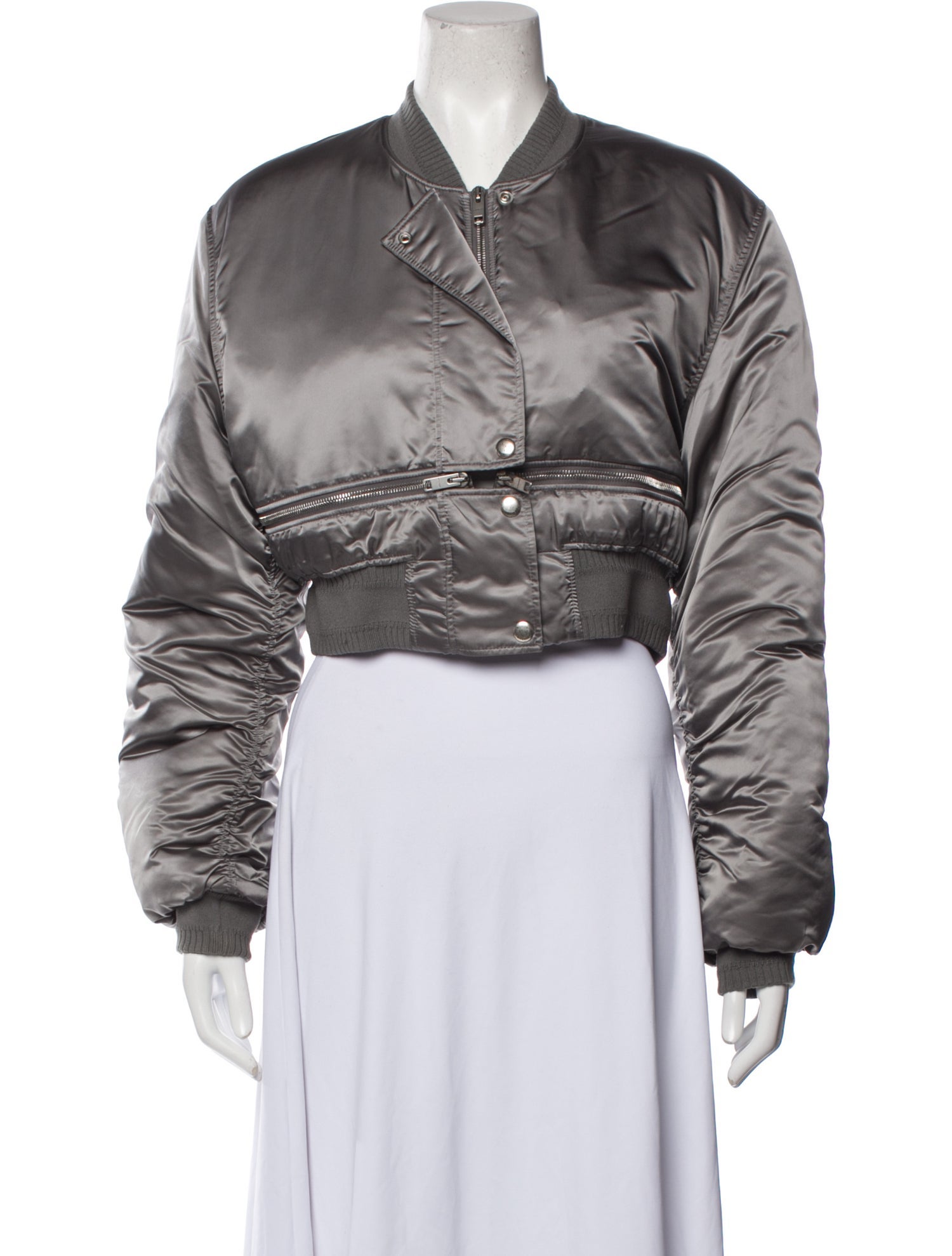 Givenchy Bomber Jacket - Grey Jackets, Clothing - GIV201860 | The RealReal