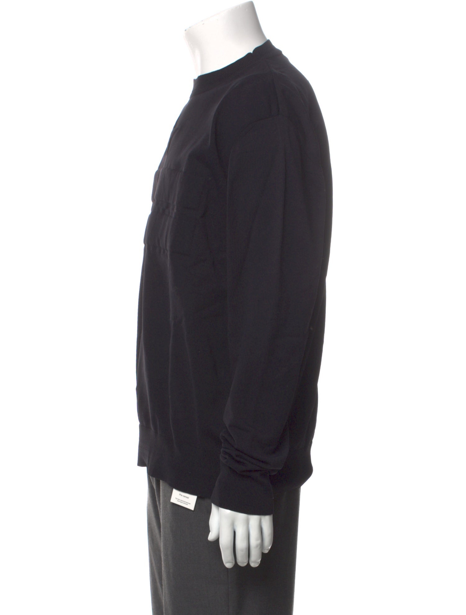 Amiri Graphic Print Crew Neck Pullover w/ Tags - Black Sweaters ...