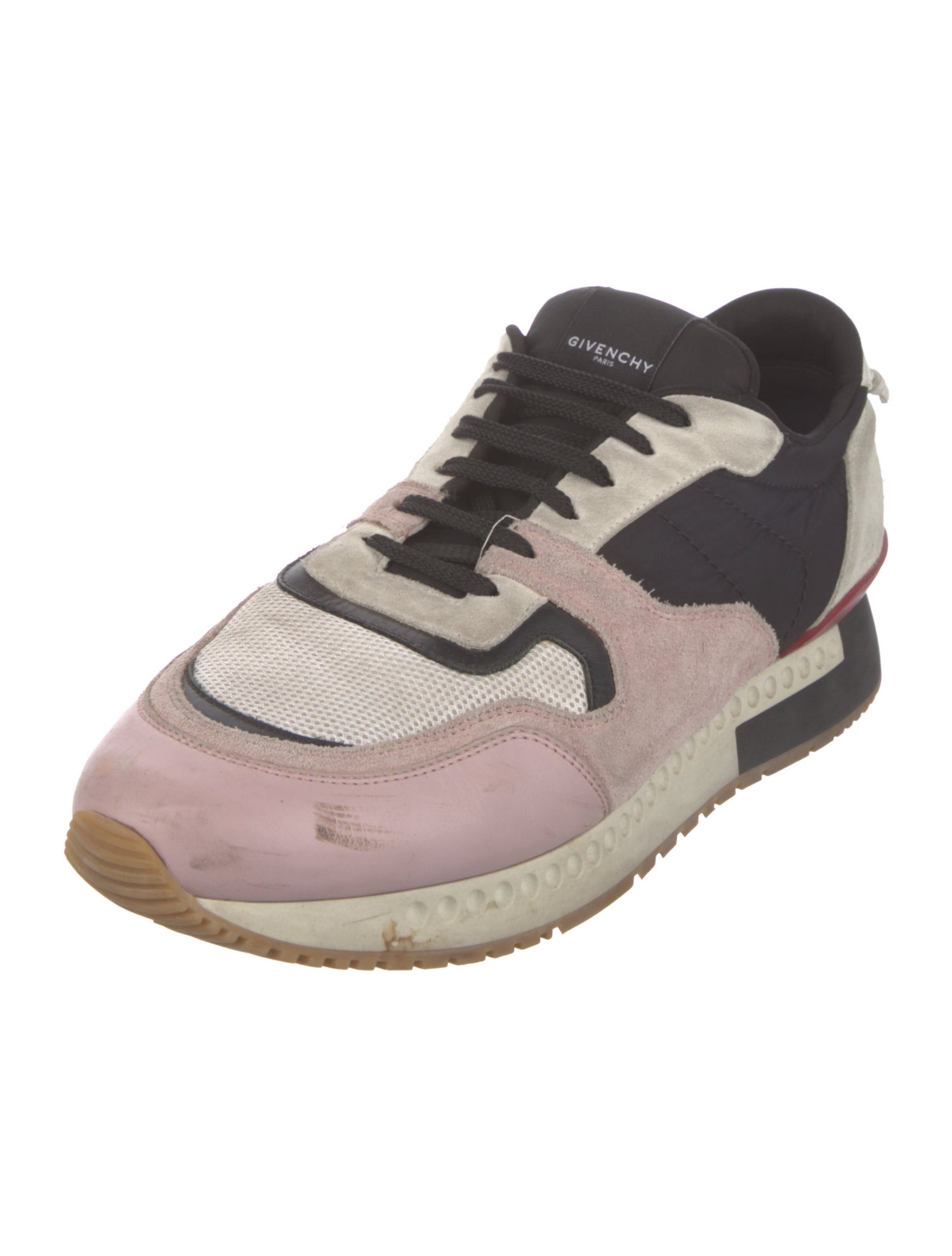 Bally Leather Colorblock Pattern Sneakers - Grey Sneakers, Shoes ...