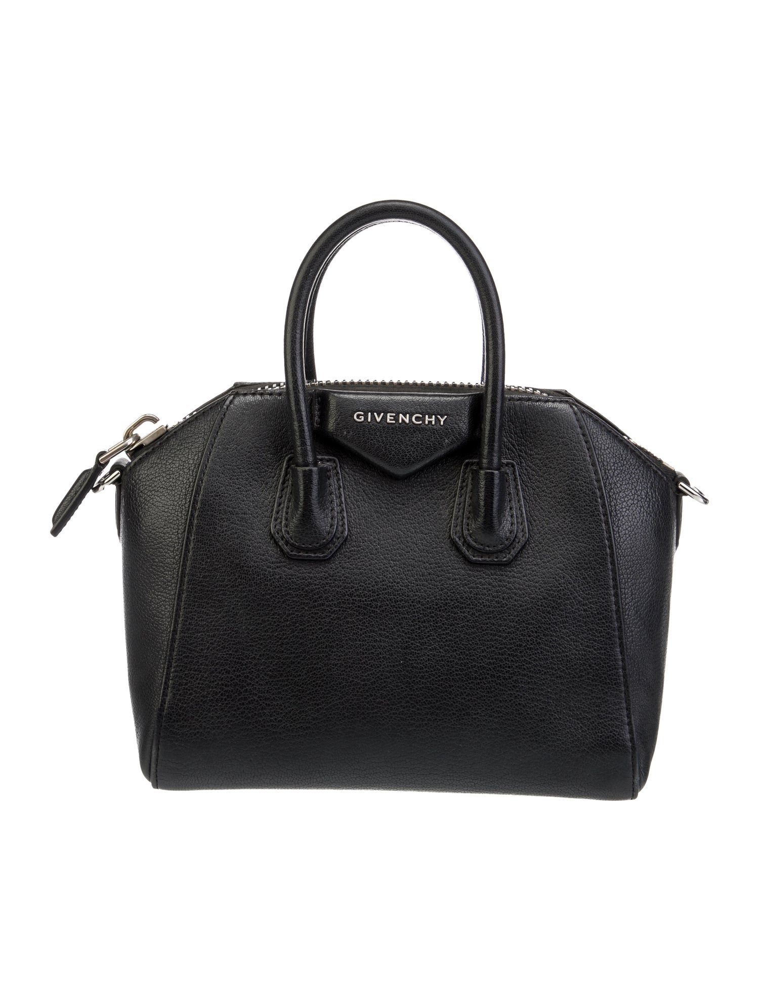 Givenchy leather Handle Bag - Black Handle Bags, Handbags - GIV206299 ...