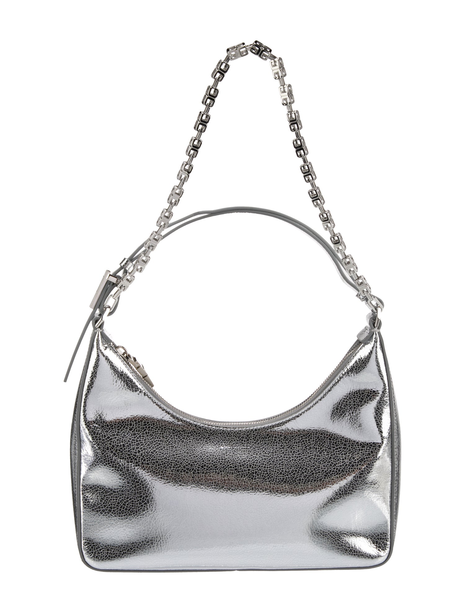 Givenchy Leather Handle Bag - Silver Handle Bags, Handbags - GIV206518 ...