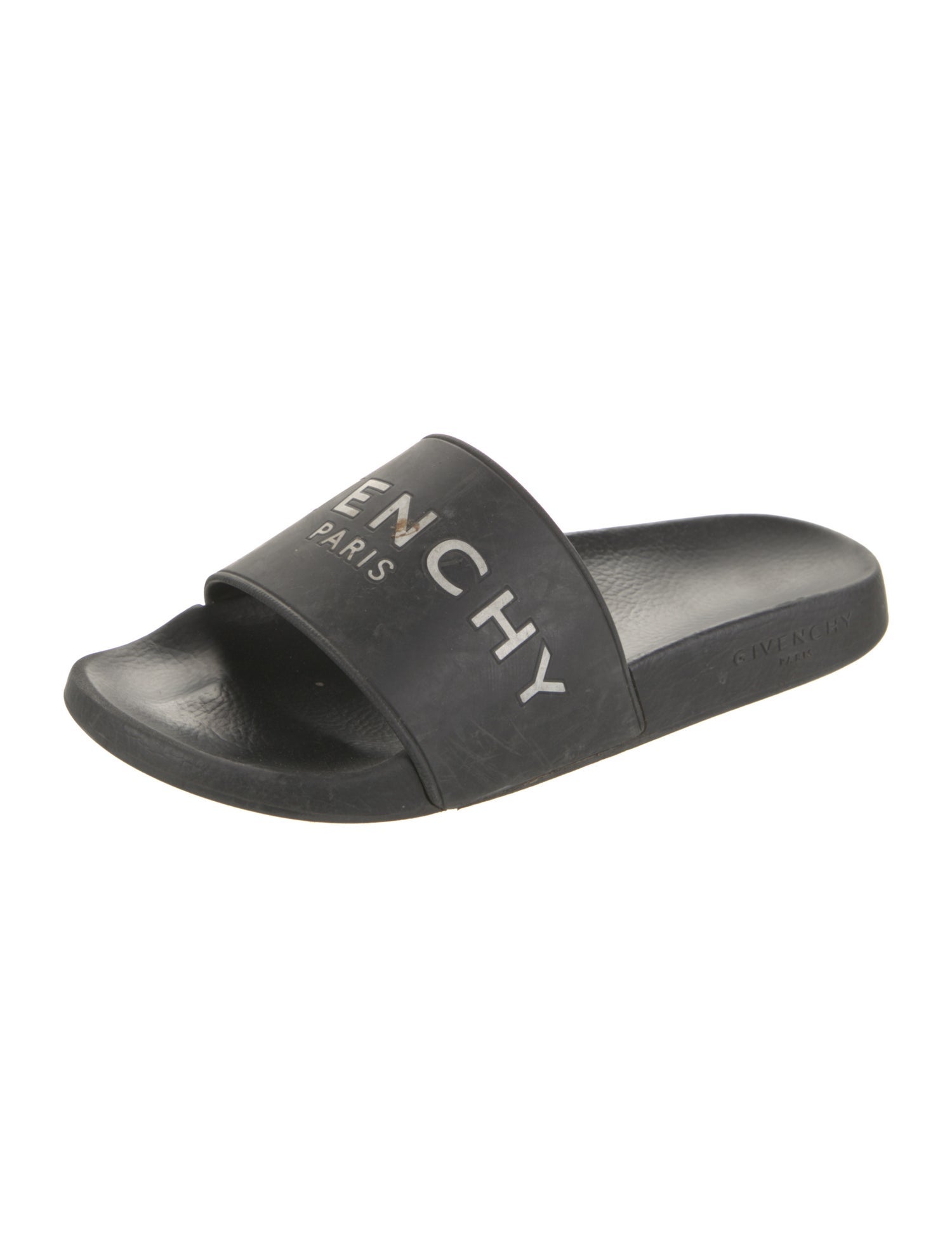 Givenchy Rubber Slides - Black Sandals, Shoes - GIV210133 | The RealReal