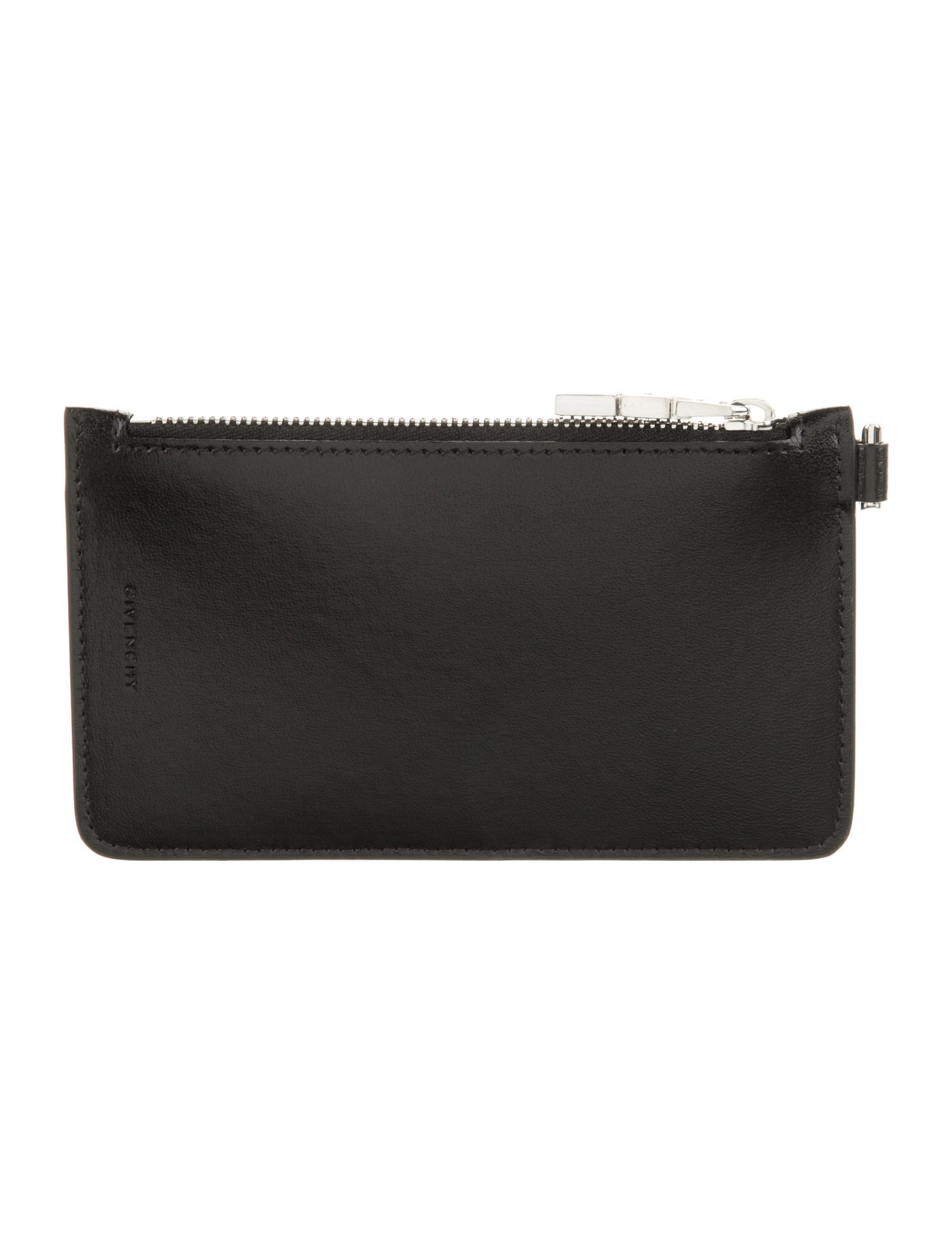 Givenchy Leather Pouch w/ Tags - Black Wallets, Accessories - GIV211175 ...