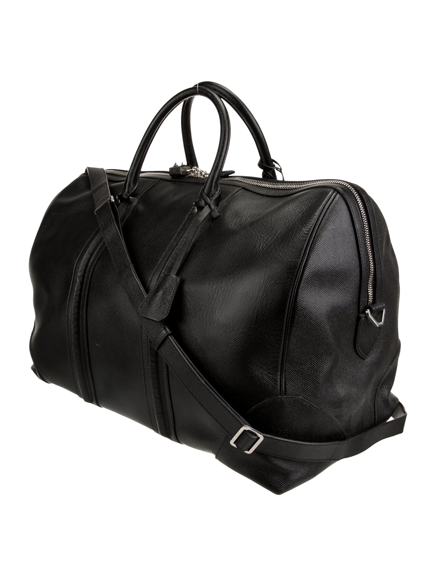 Ghurka Leather Shoulder Bag - Black Luggage and Travel, Handbags ...