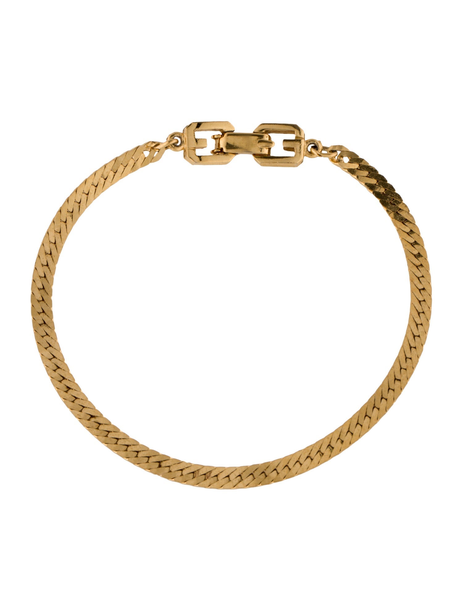 Givenchy Vintage Link Bracelet - Gold-Plated Link, Bracelets ...