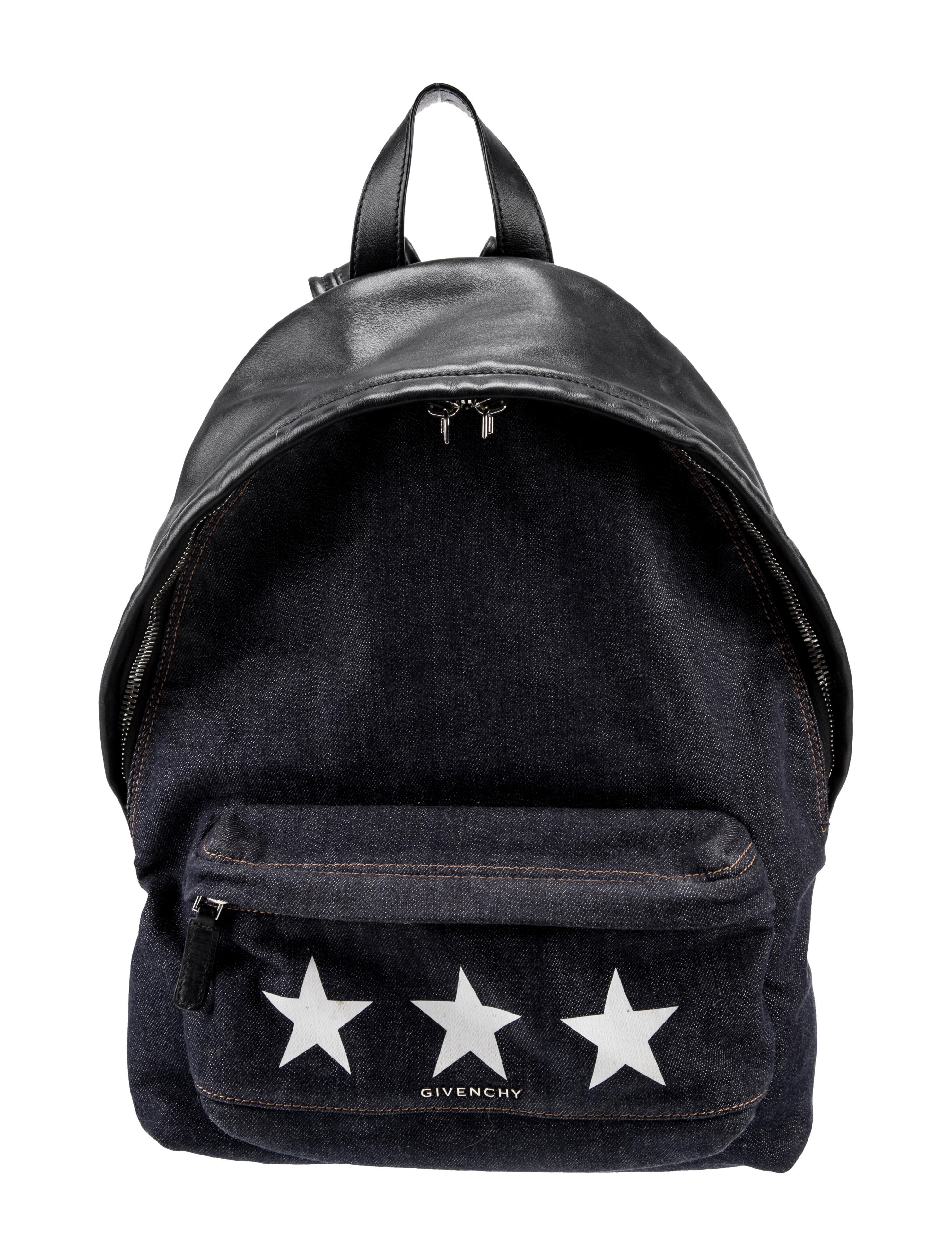 MZ Wallace Leather-Trim Nylon Backpack - Black Backpacks, Handbags ...