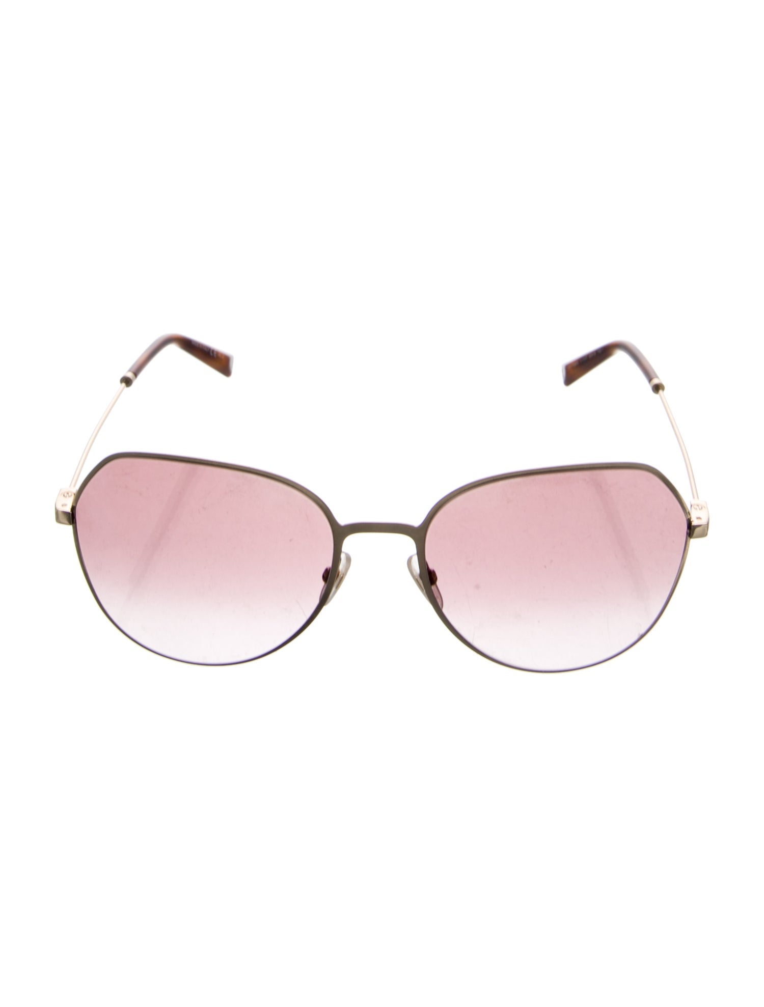 Givenchy Oversize Gradient Sunglasses - Silver Sunglasses, Accessories ...