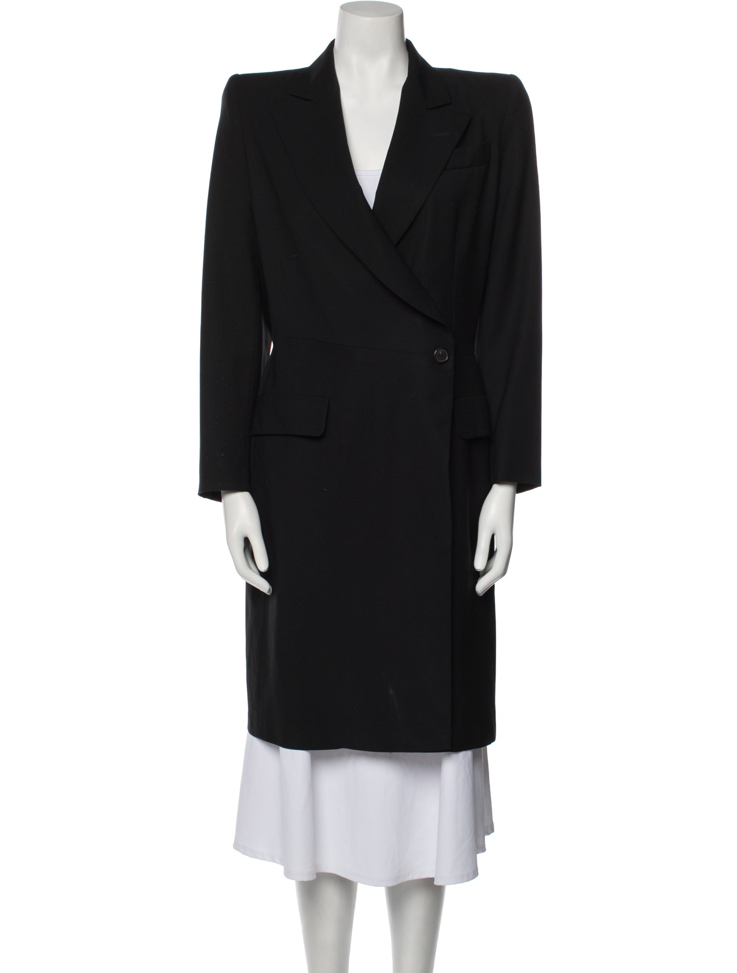 Givenchy Vintage 1998 Coat - Black Coats, Clothing - GIV217935 | The ...
