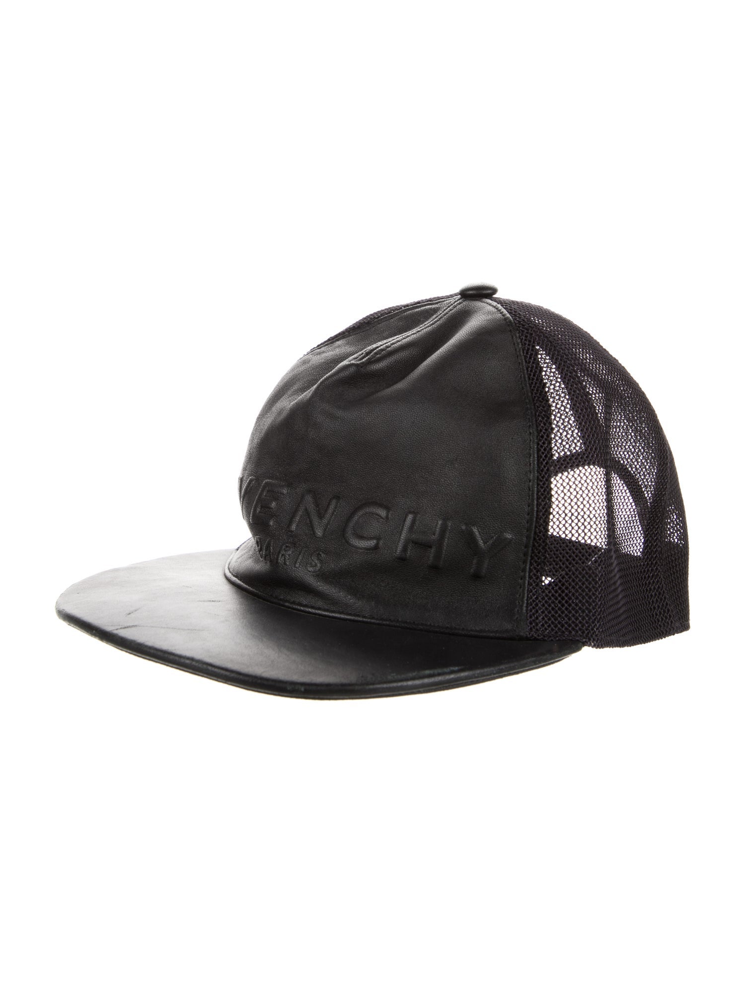 Givenchy logo embroidered trucker hat - Black Hats, Accessories ...