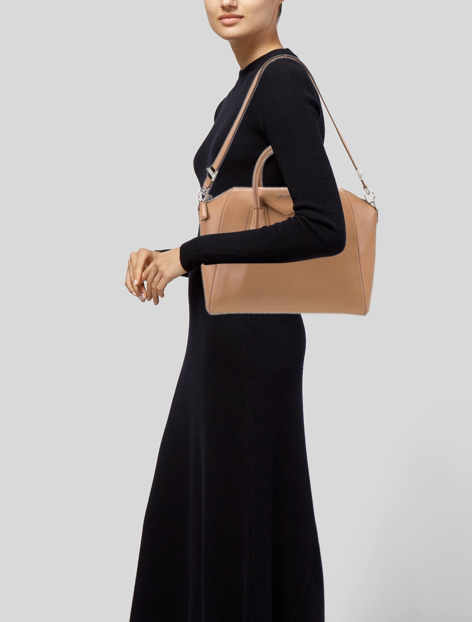 Gucci Leather Top Handle Bag - Brown Handle Bags, Handbags - GUC1692635 ...