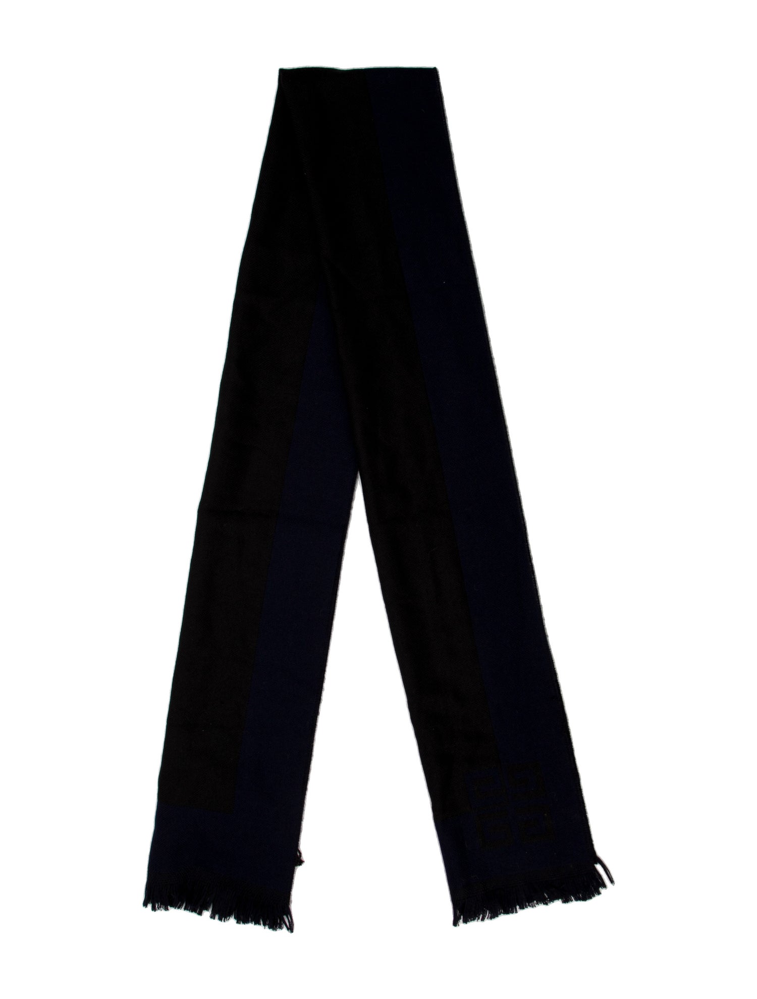 Givenchy Virgin Wool Scarf w/ Tags - Blue Scarves and Shawls ...