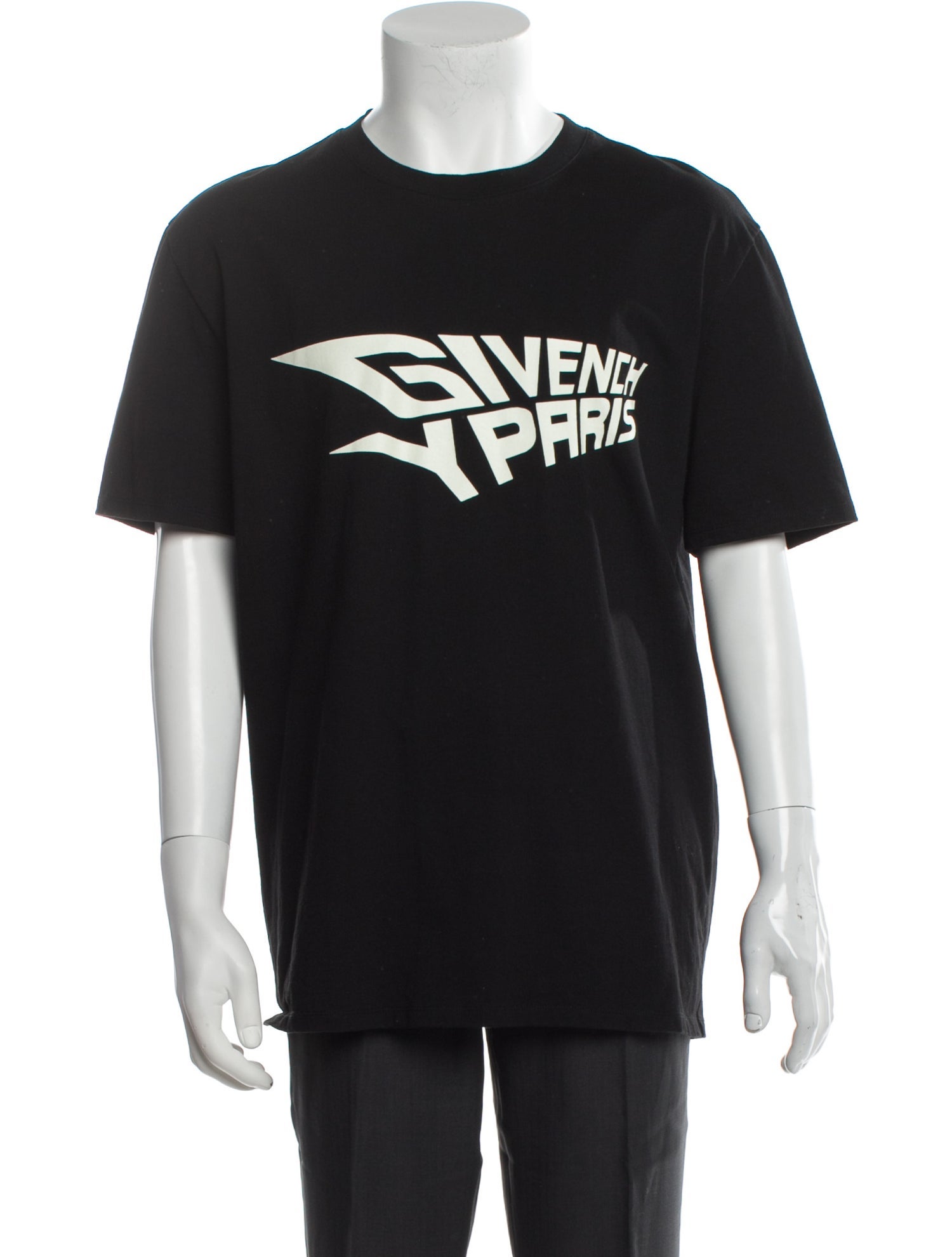 Givenchy Graphic Print Crew Neck T-Shirt - Black T-Shirts, Clothing ...