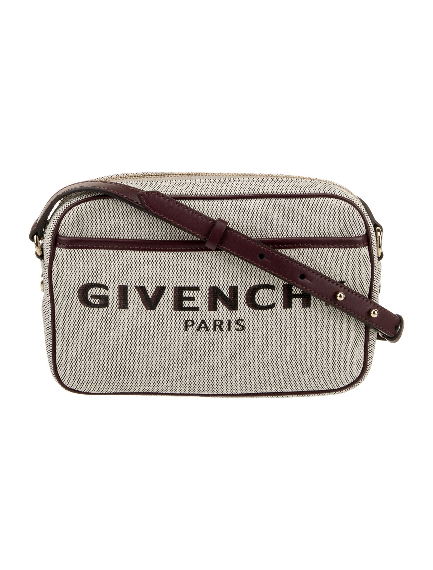 Givenchy Canvas Crossbody Bag - Neutrals Crossbody Bags, Handbags ...