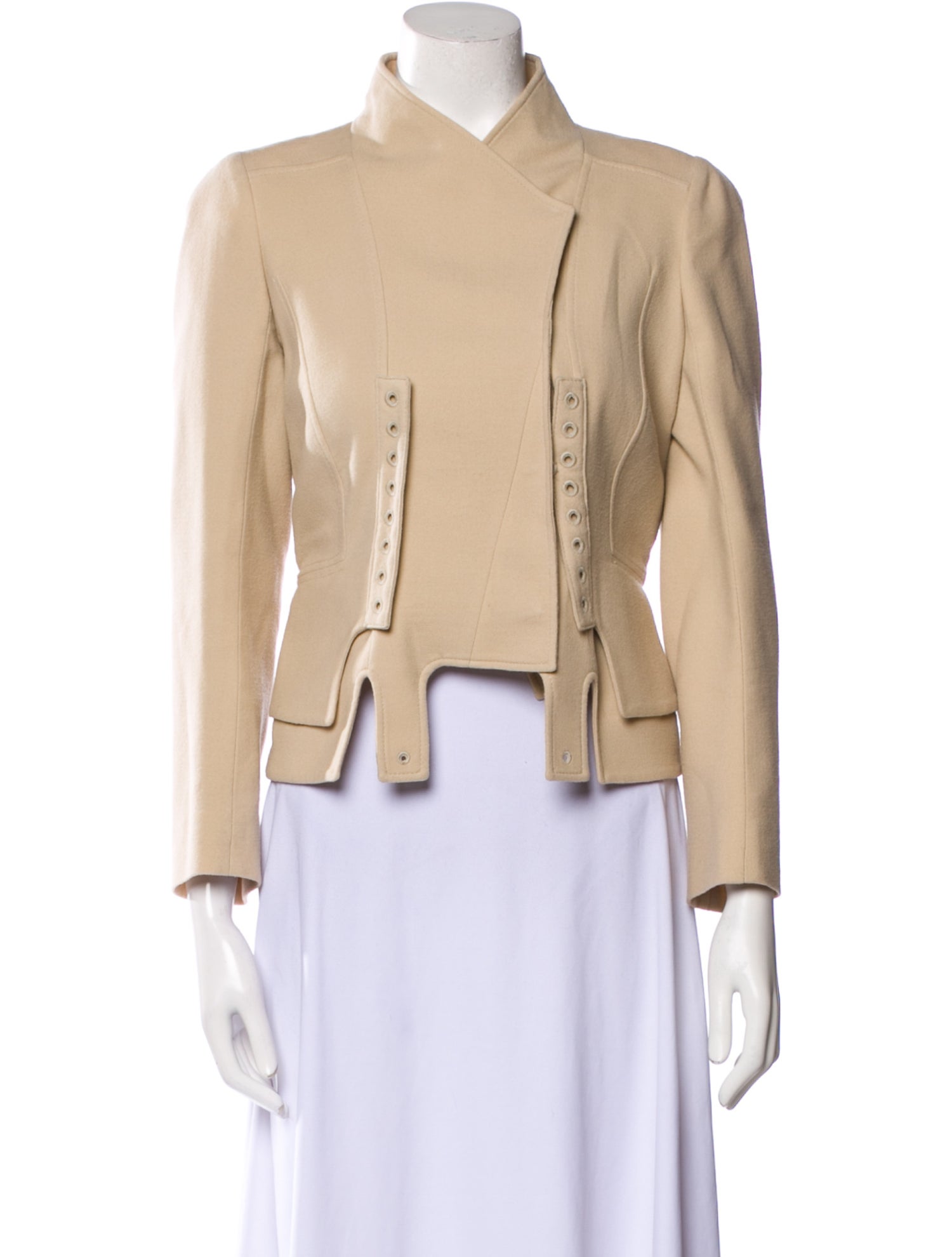 Givenchy Wool Jacket w/ Tags - Brown Jackets, Clothing - GIV223415 ...