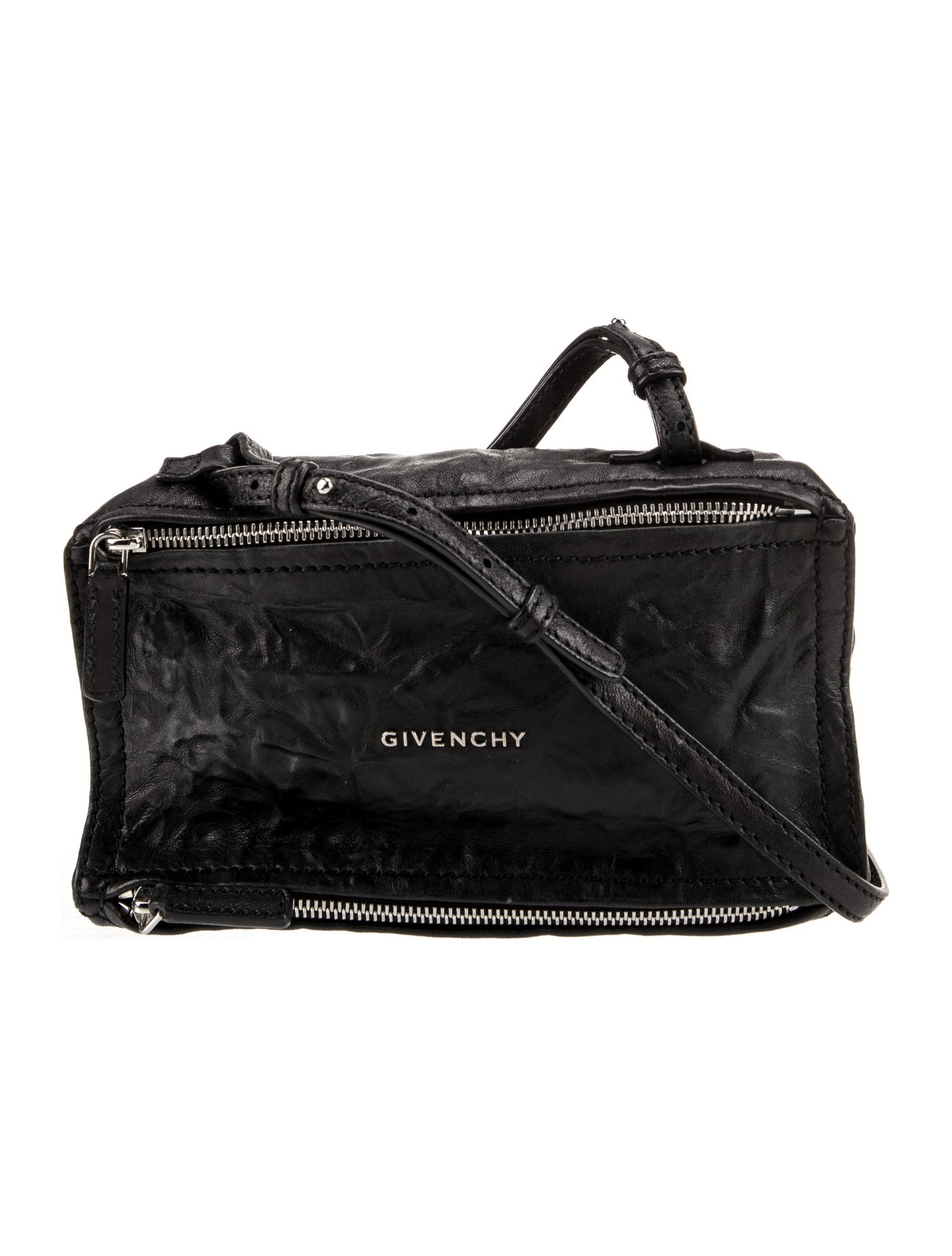 Givenchy Leather Crossbody Bag - Black Crossbody Bags, Handbags ...