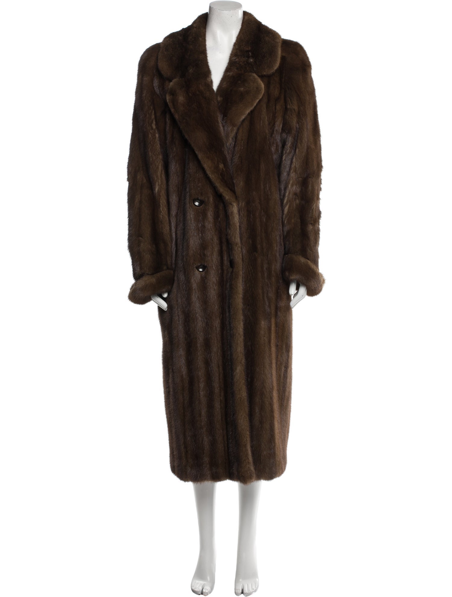 Givenchy Fur Coat - Brown Coats, Clothing - GIV225956 | The RealReal