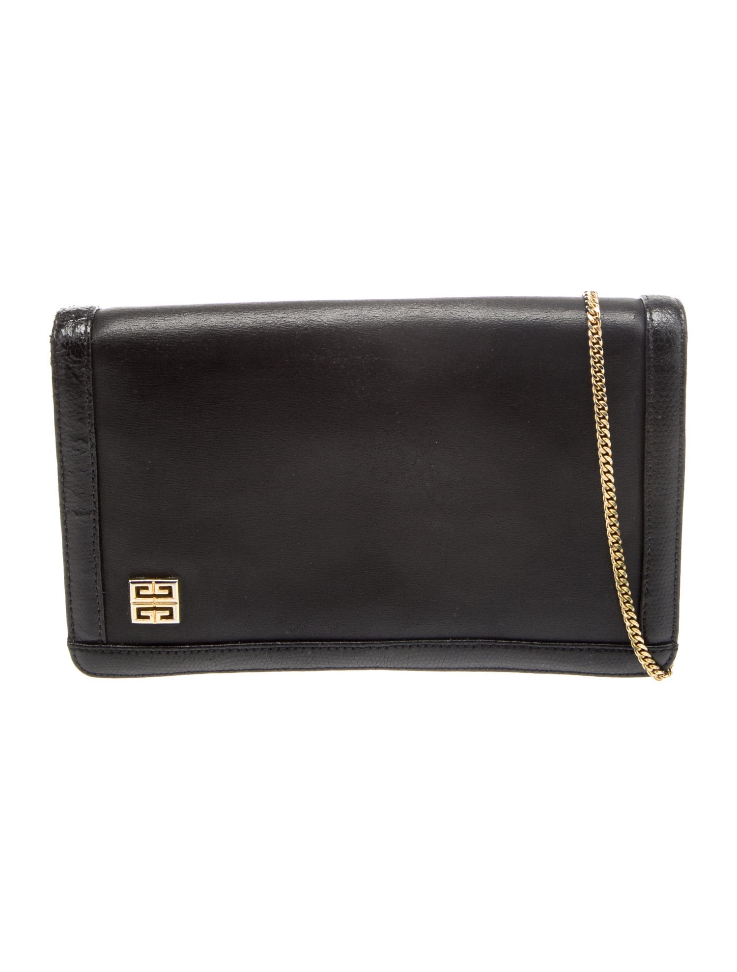 Givenchy Leather Clutch - Black Crossbody Bags, Handbags - GIV227715 ...