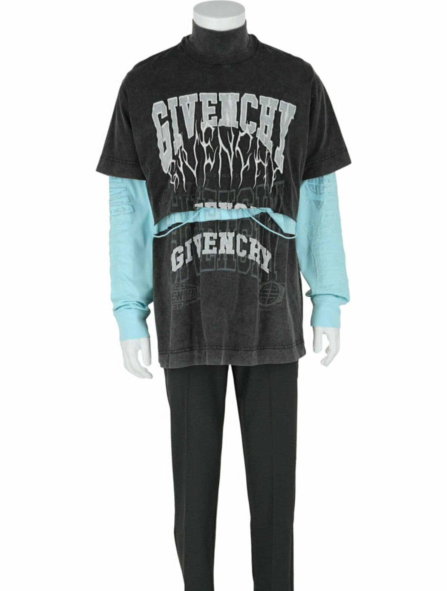 Givenchy Graphic Print T-Shirt w/ Tags - Grey T-Shirts, Clothing ...