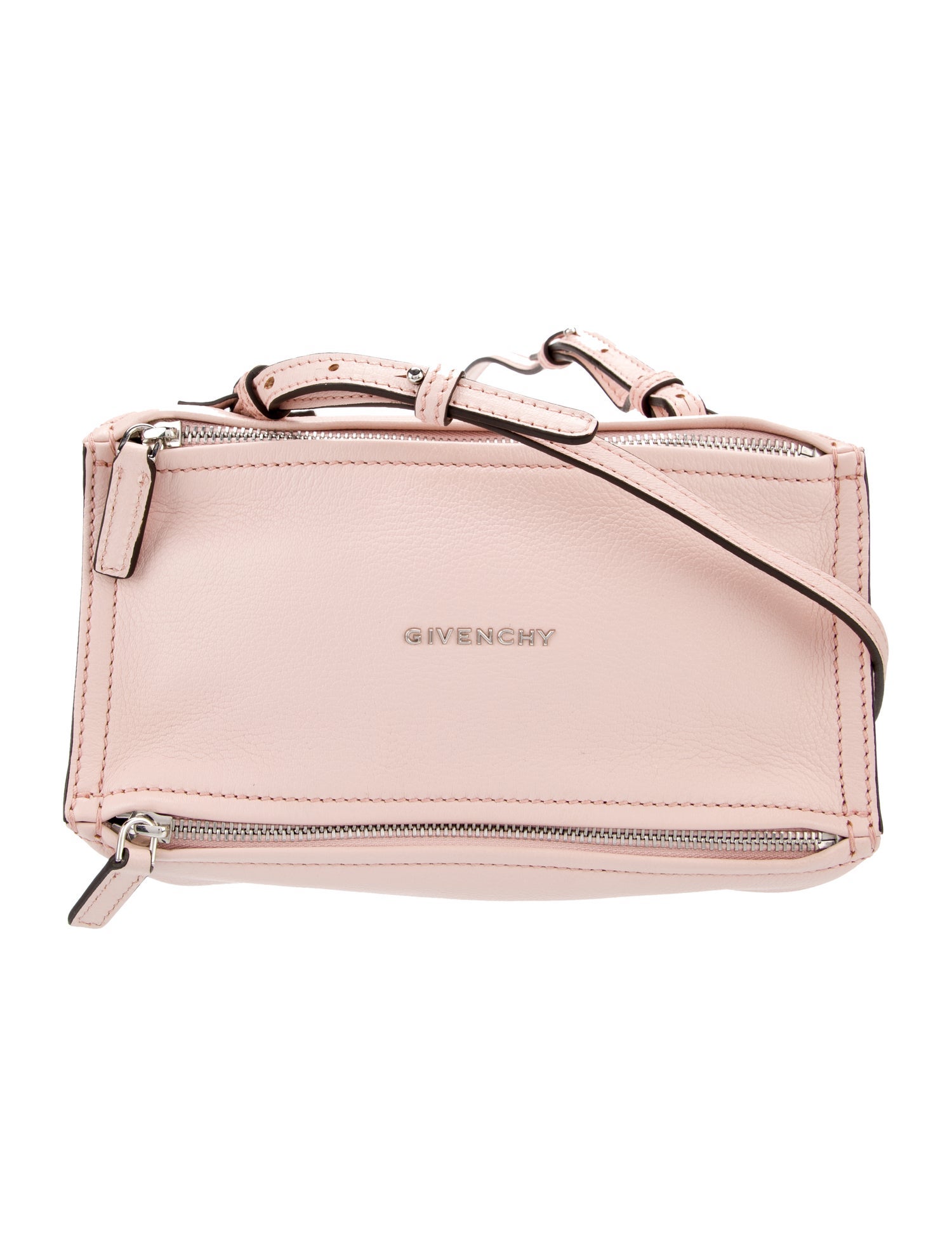 Givenchy Leather Crossbody Bag - Pink Crossbody Bags, Handbags ...