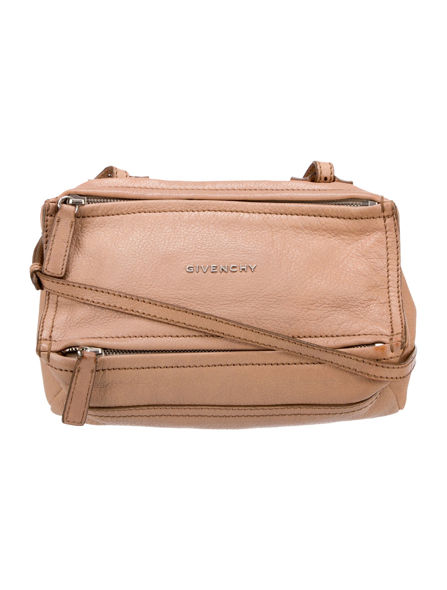 Givenchy Leather Shoulder Bag - Pink Crossbody Bags, Handbags ...