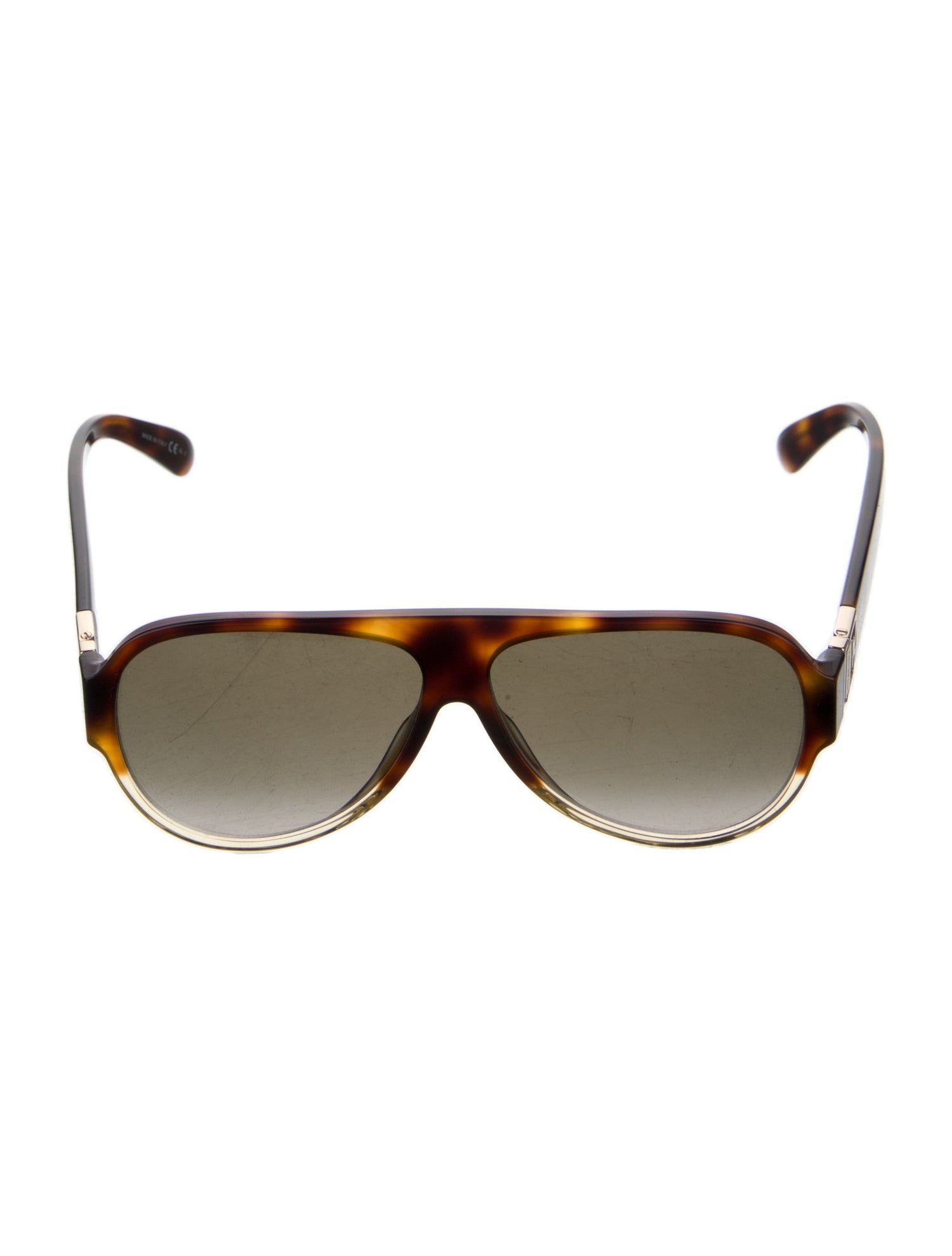 Givenchy Shield Gradient Sunglasses - Brown Sunglasses, Accessories ...