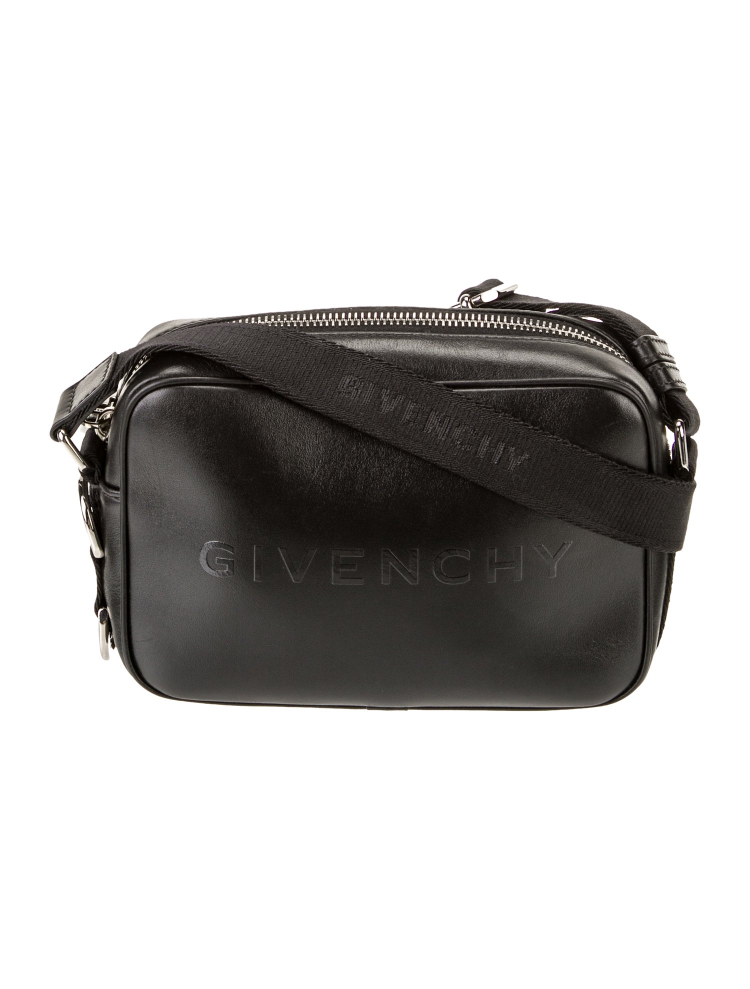 Givenchy Leather Crossbody Bag w/ Tags - Black - GIV234568 | The RealReal