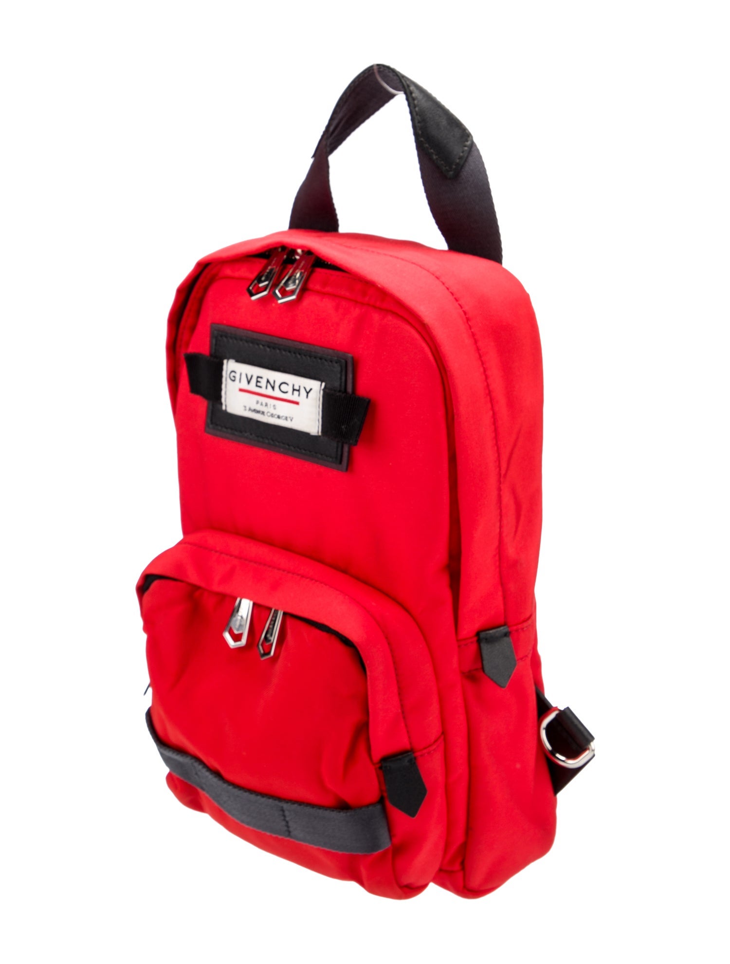 Givenchy Nylon Backpack - Red Backpacks, Handbags - GIV234746 | The ...