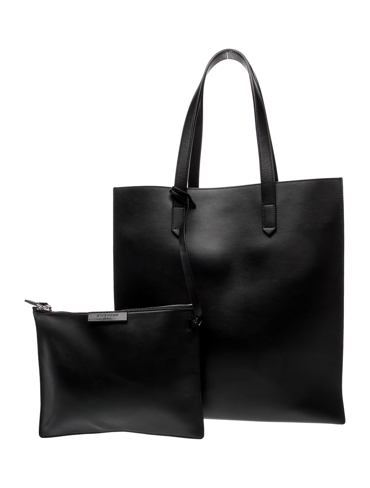Givenchy Leather Tote - Black Totes, Handbags - GIV242101 | The RealReal