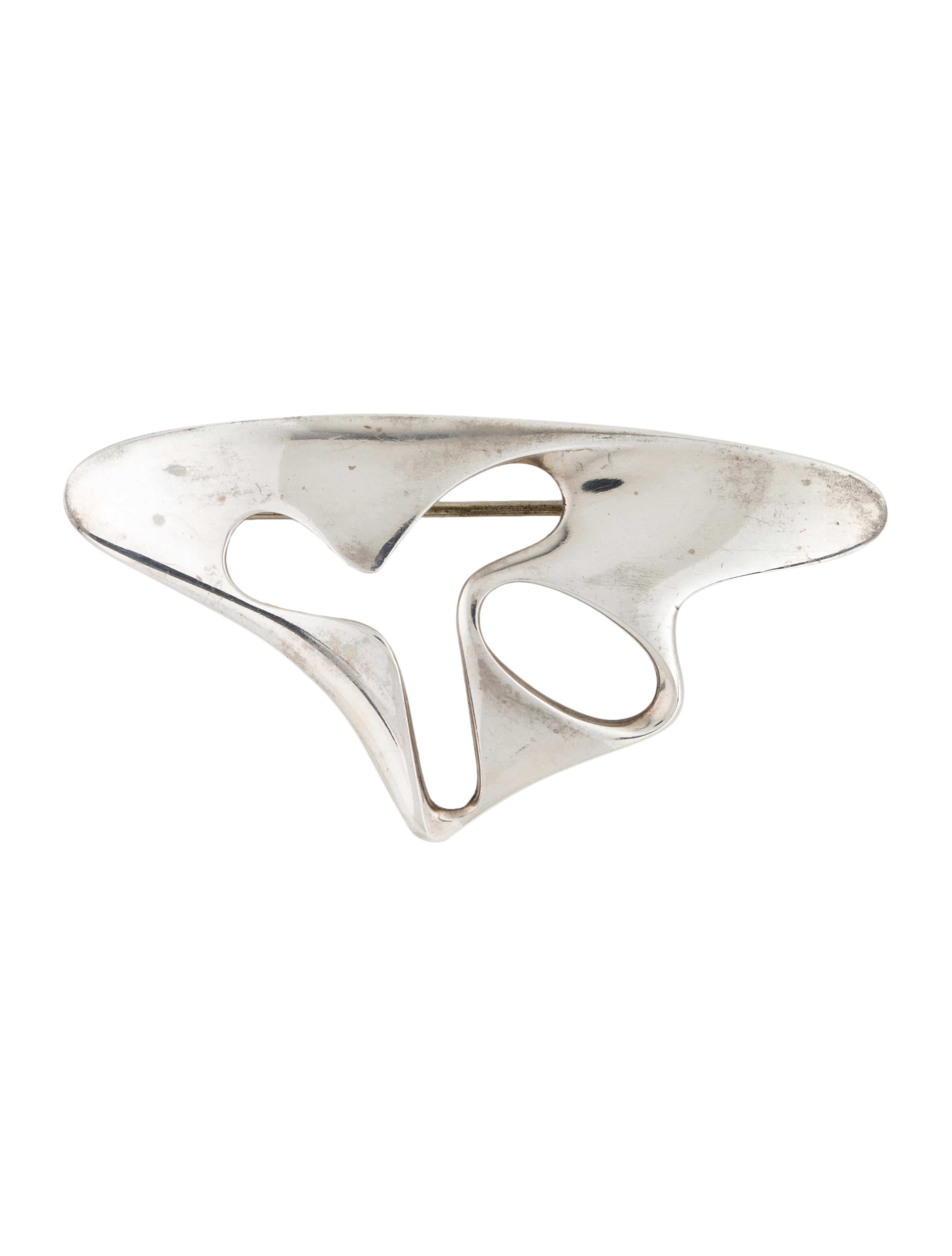 Georg Jensen Vintage Brooch Pin - Sterling Silver Pin, Brooches ...