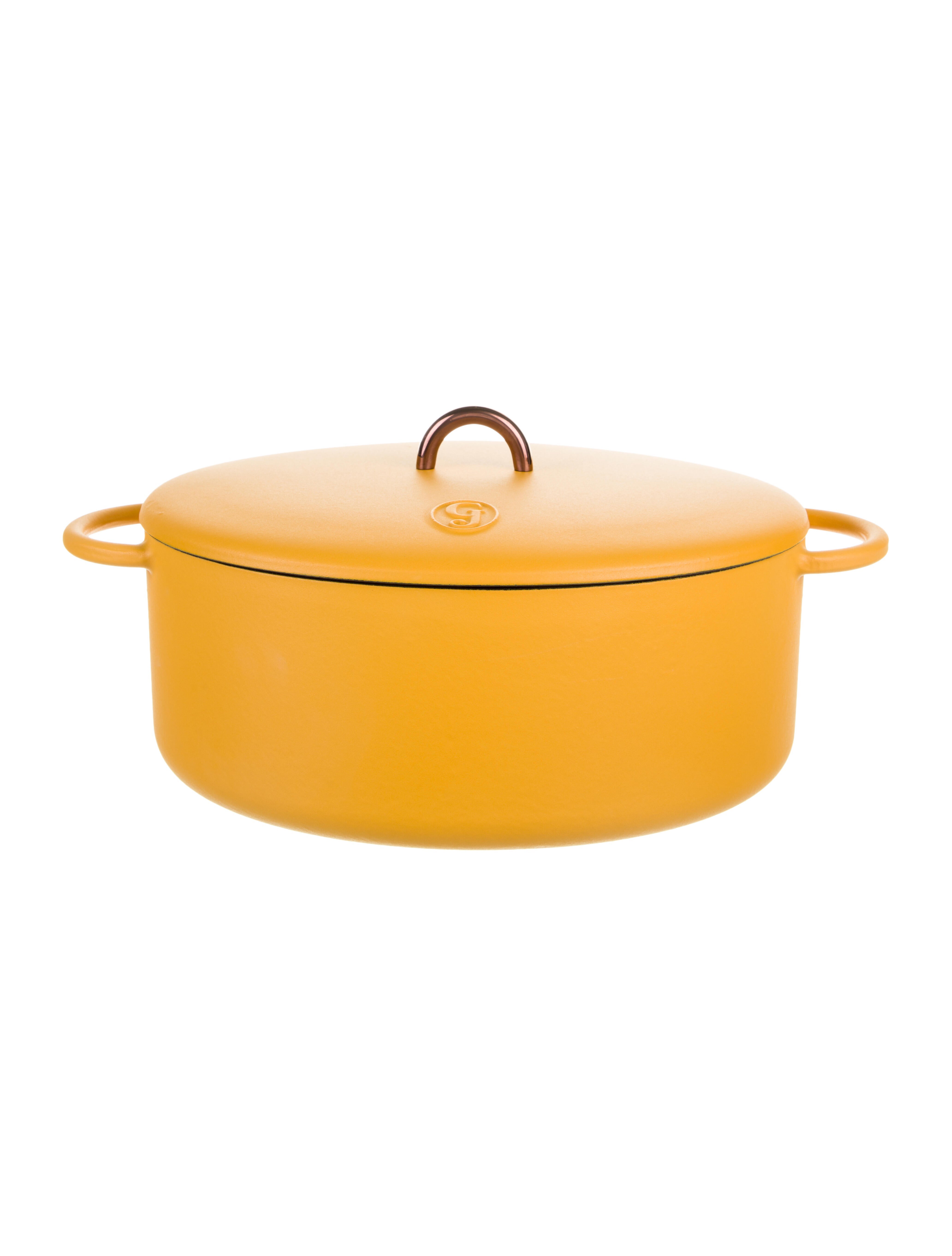 Great Jones 3-Piece Cast Iron Family Set - Mustard - Yellow Kitchenware ...