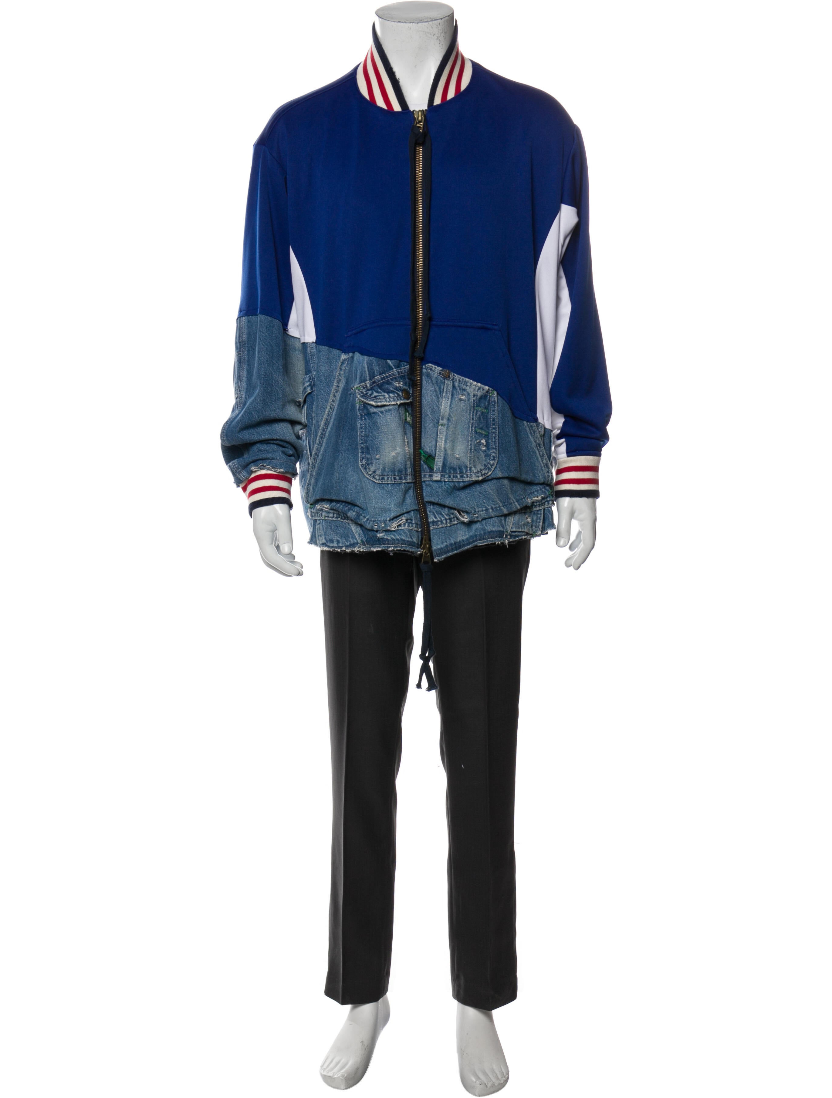 Raf Simons 2001 Woodland Camo Patch Bomber Jacket - Outerwear, Clothing ...