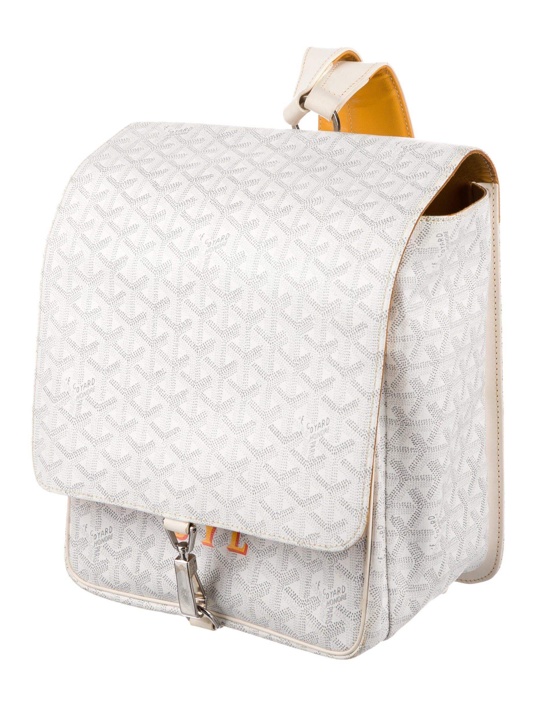 Goyard Goyardine Janson Backpack - White Backpacks, Bags - GOY33267 ...