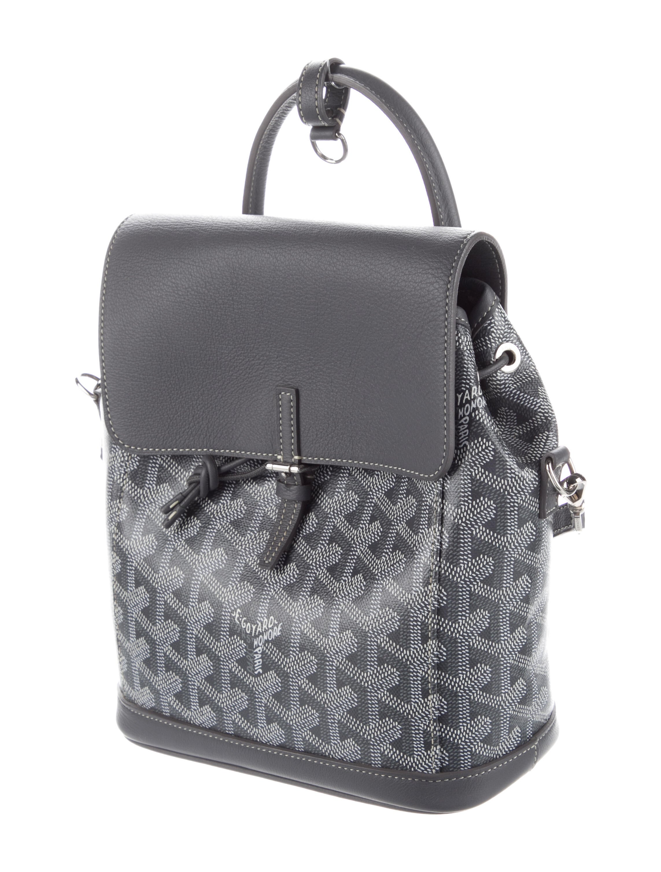 Goyard 2020 Goyardine Mini Alpin Backpack - Grey Backpacks, Handbags ...