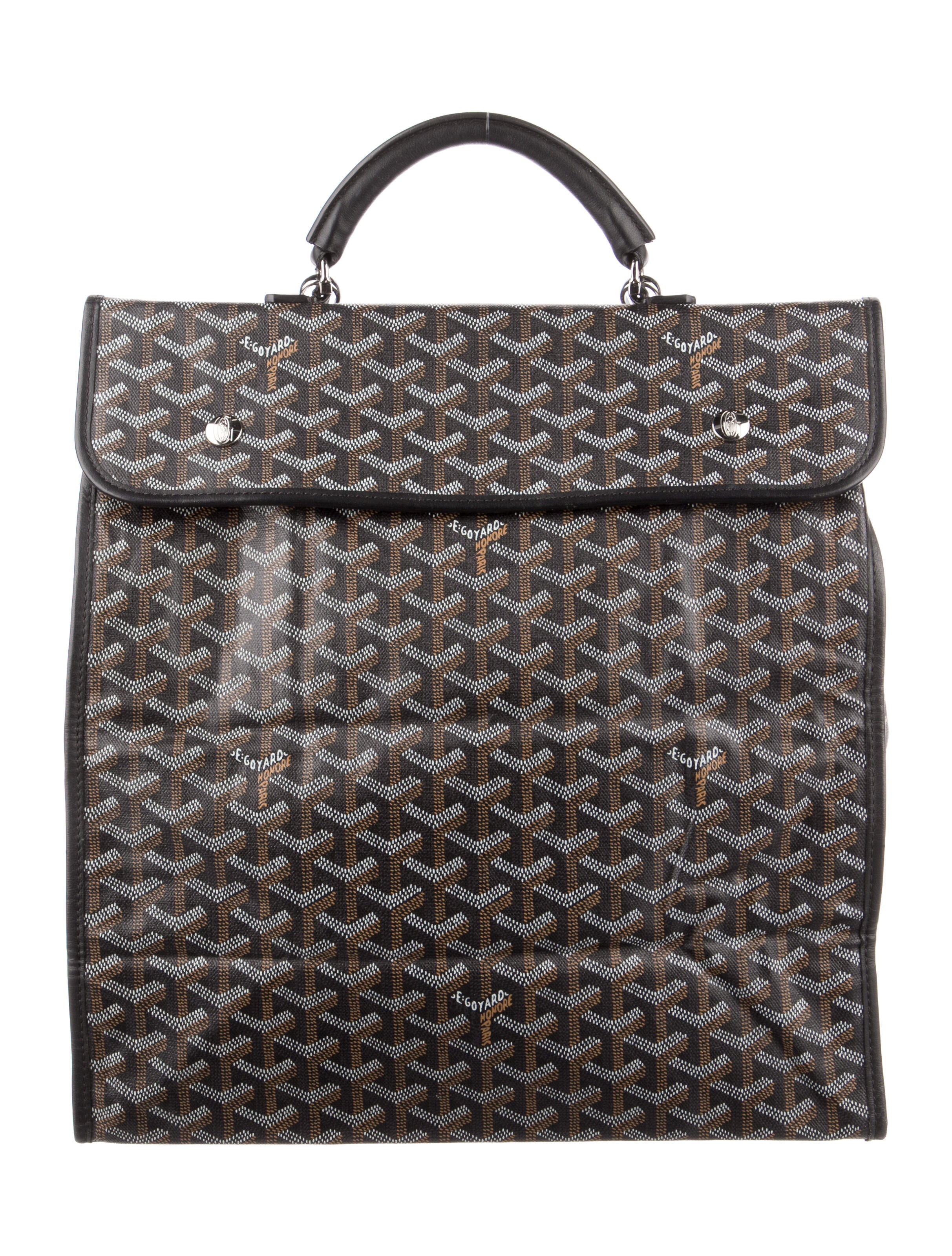 Goyard Goyardine Saint Leger Foldable Backpack - Black Backpacks ...