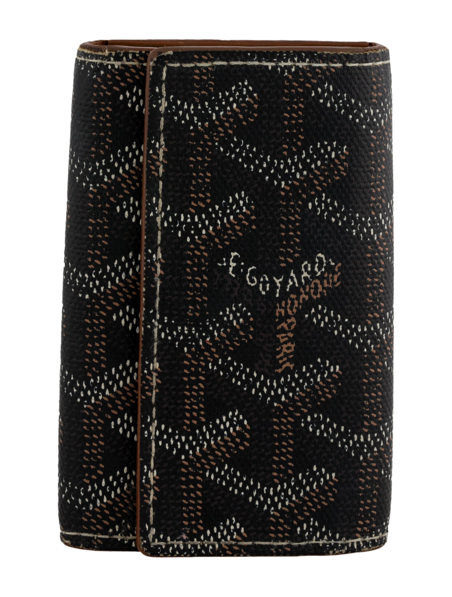 Goyard Goyardine Saint Michel 6 Key Holder - Black Keychains ...