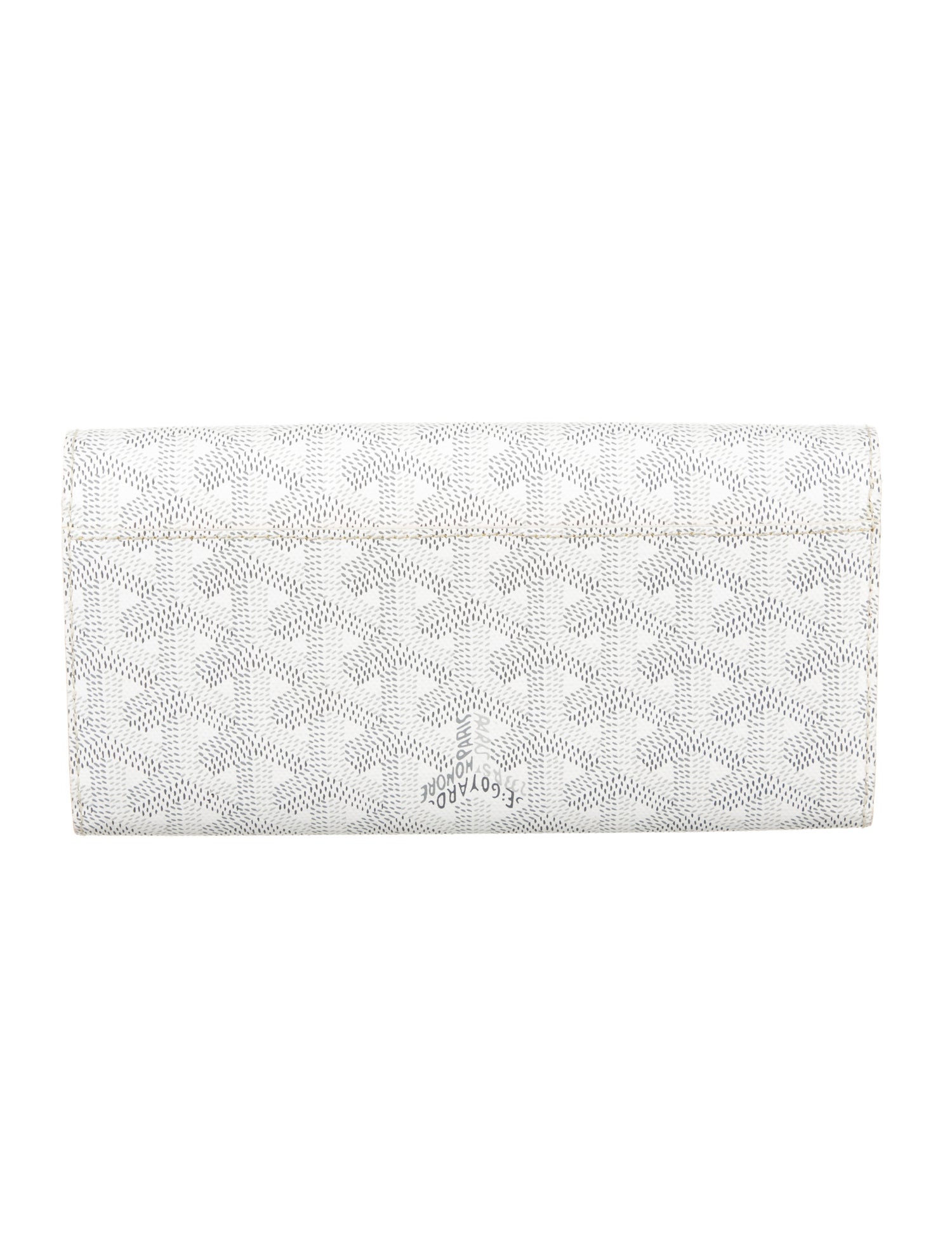 Goyard Goyardine Printed Compact Wallet - White Wallets, Accessories ...