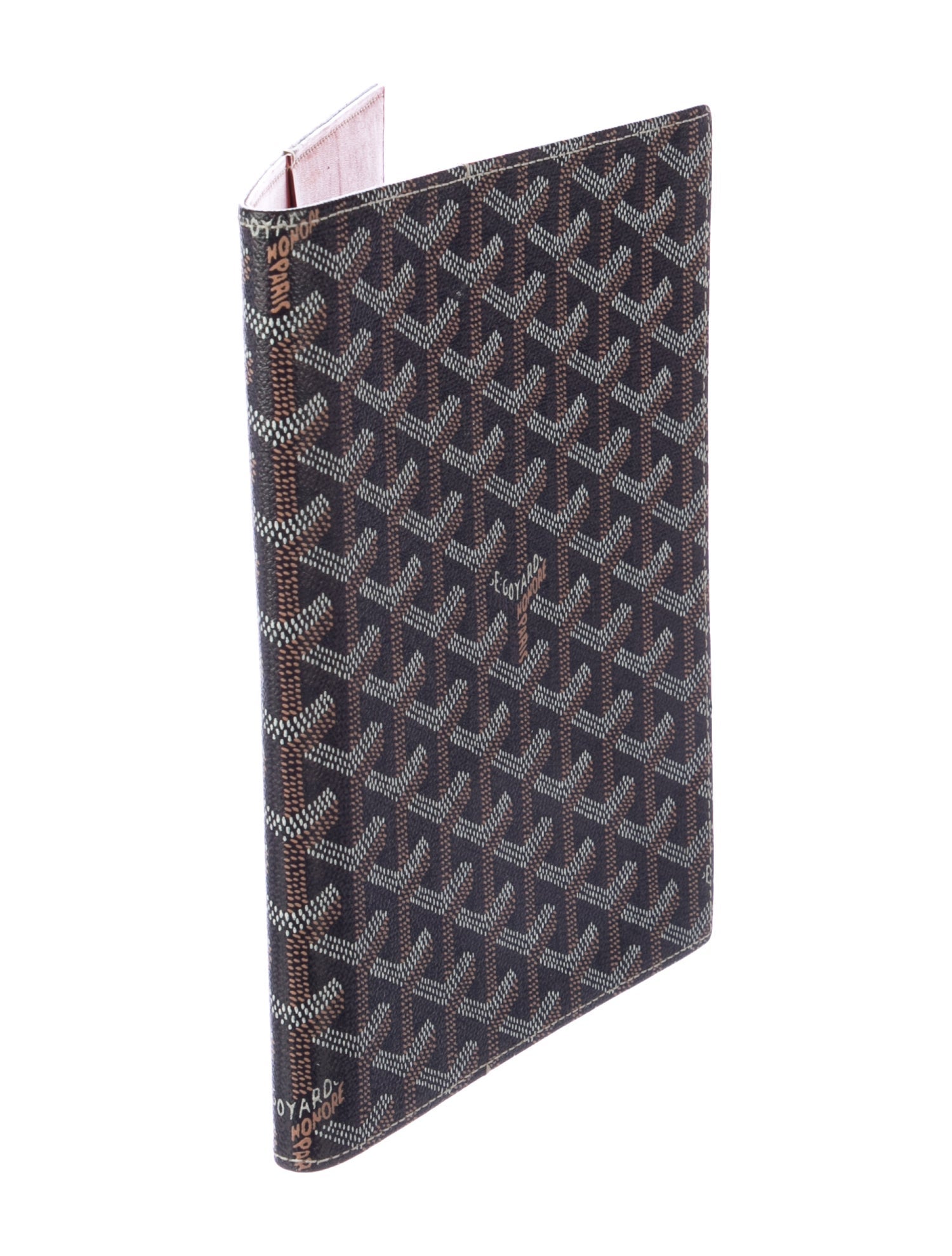 Goyard Vintage Goyardine Agenda Cover - Brown Books, Stationery & Pens ...