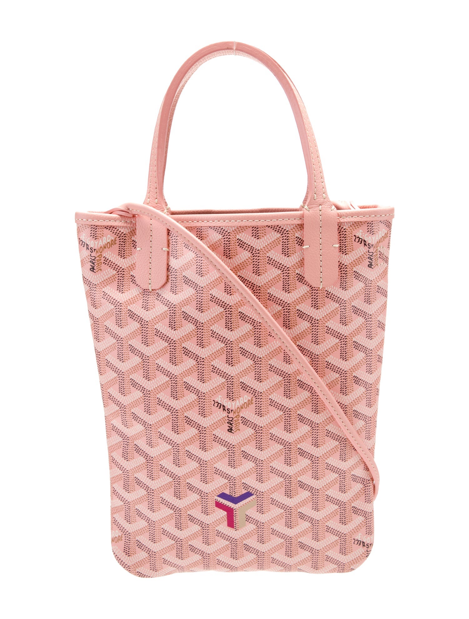 Goyard 2022 Powder Pink Goyardine Poitiers w/ Tags - Pink Totes ...
