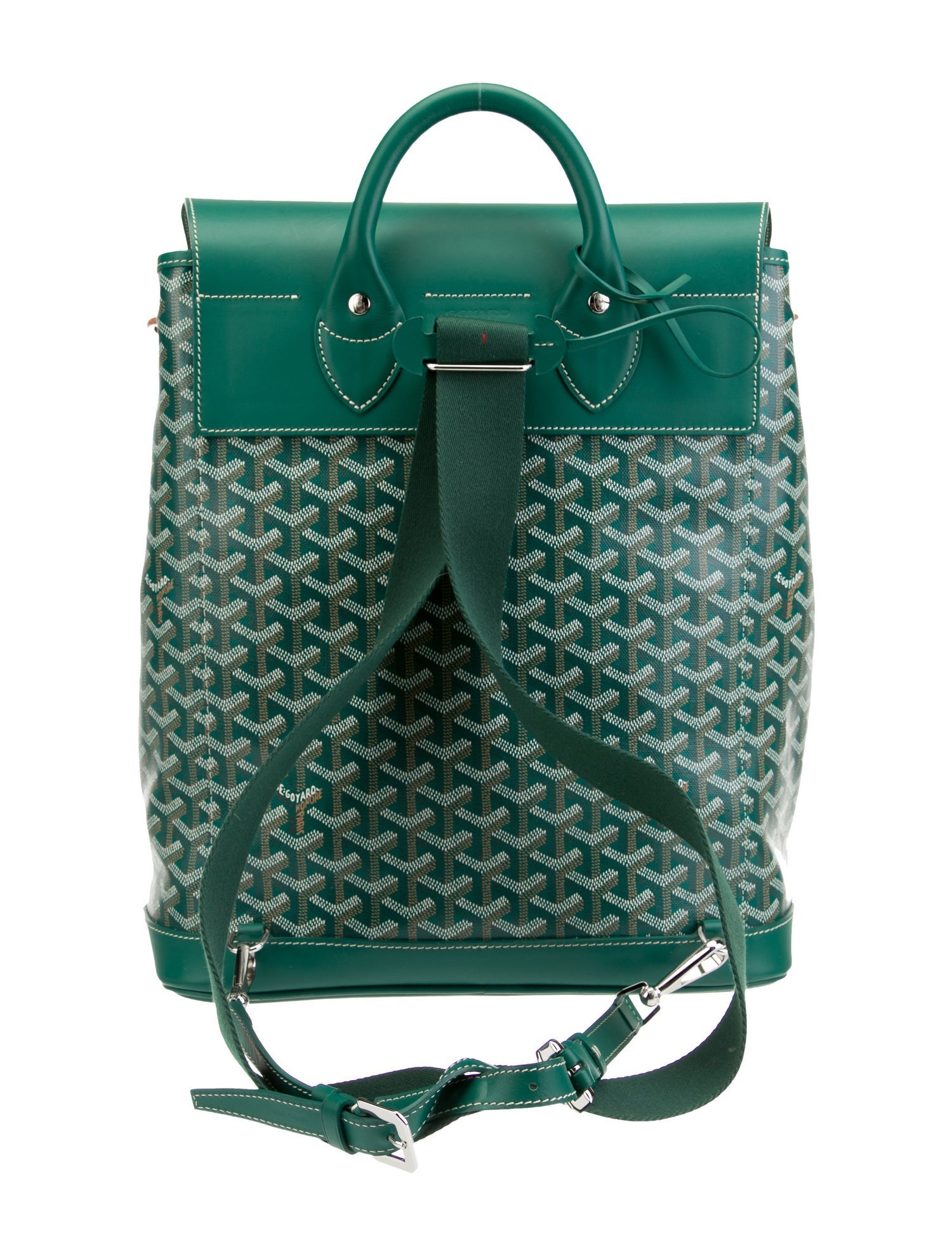 Goyard Goyardine Alpin Backpack - Green Backpacks, Handbags - GOY42368 ...