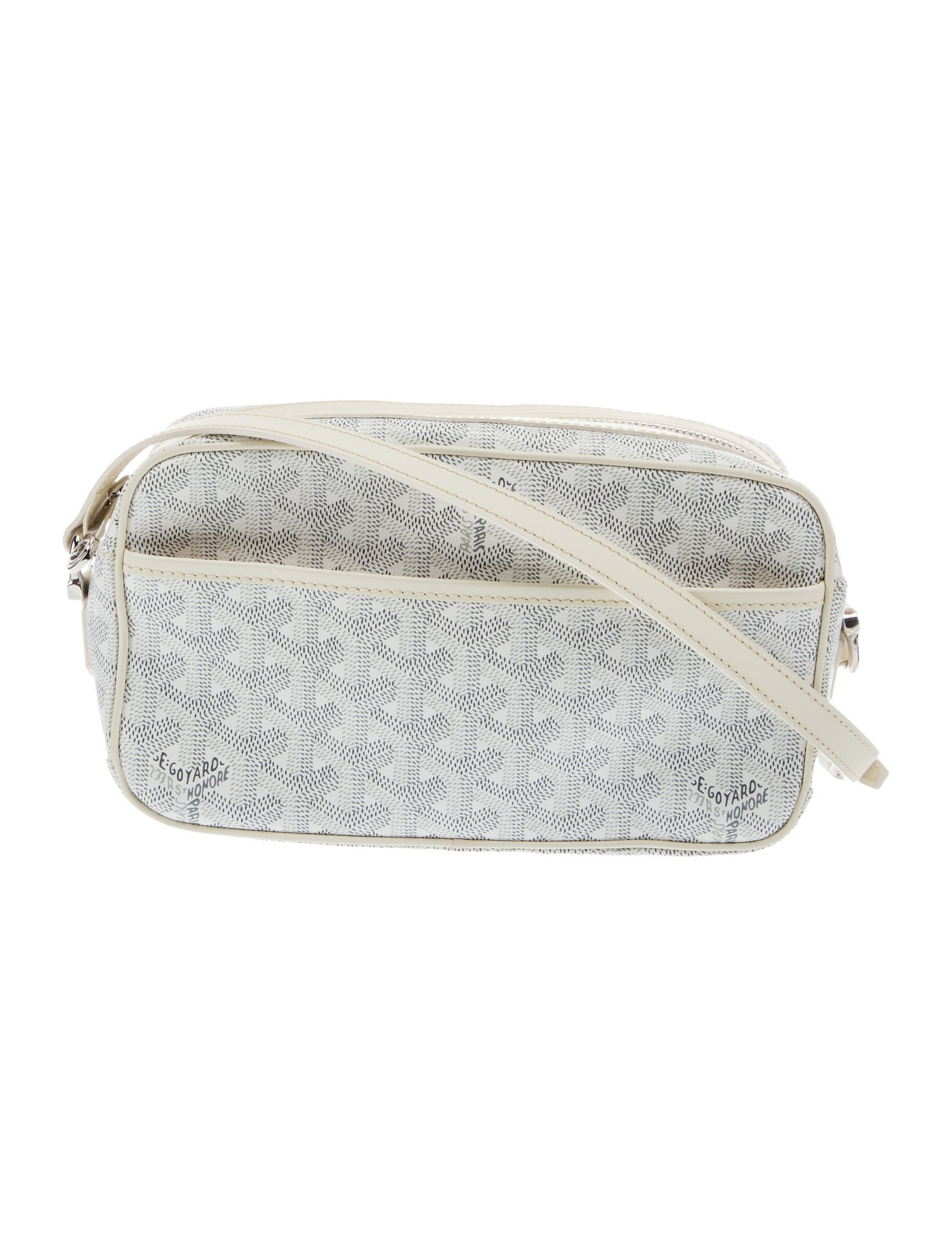 Goyard Goyardine Sac Capvert Small - White Crossbody Bags, Handbags ...
