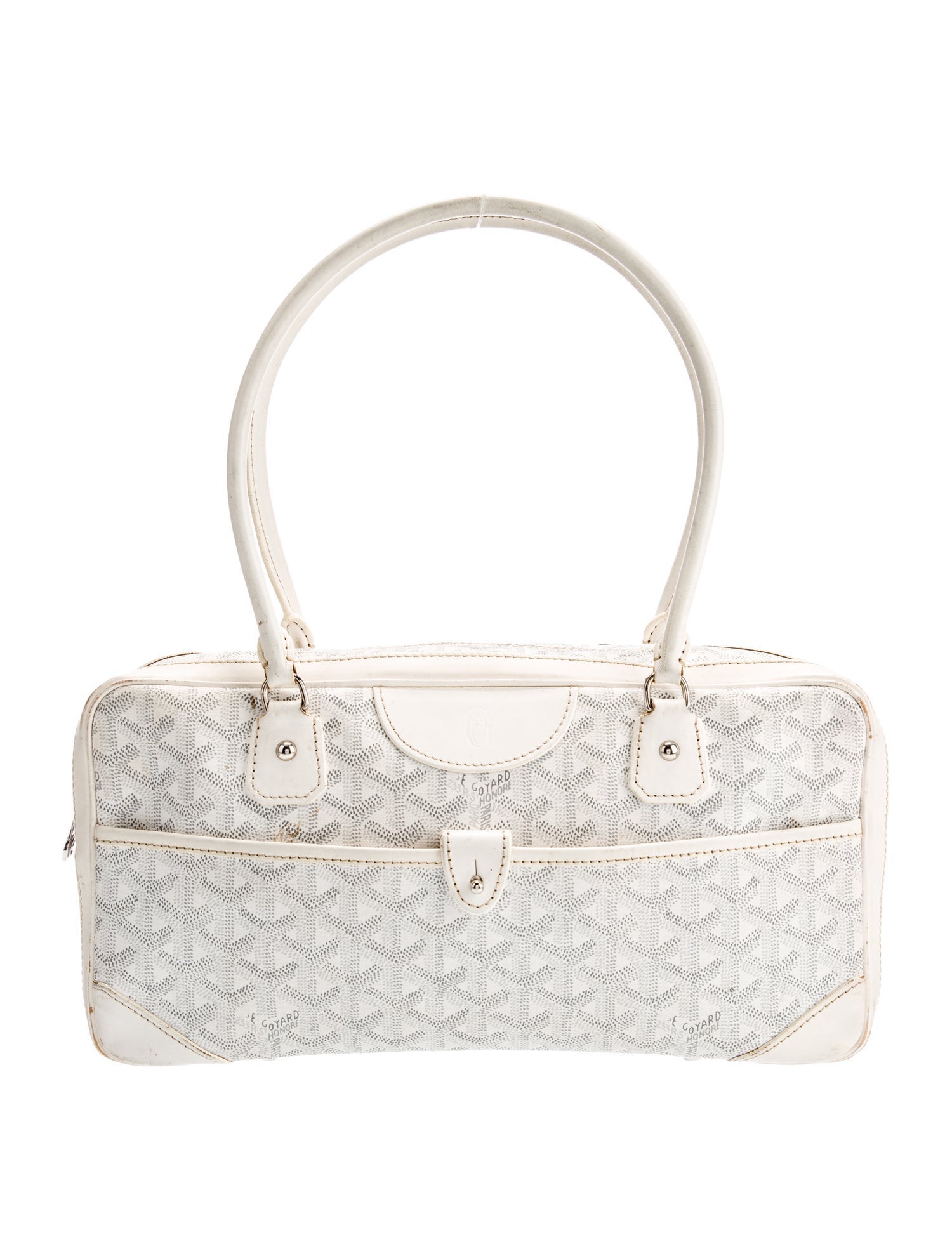 Goyard Goyardine Saint Martin Vintage - White Shoulder Bags, Handbags ...
